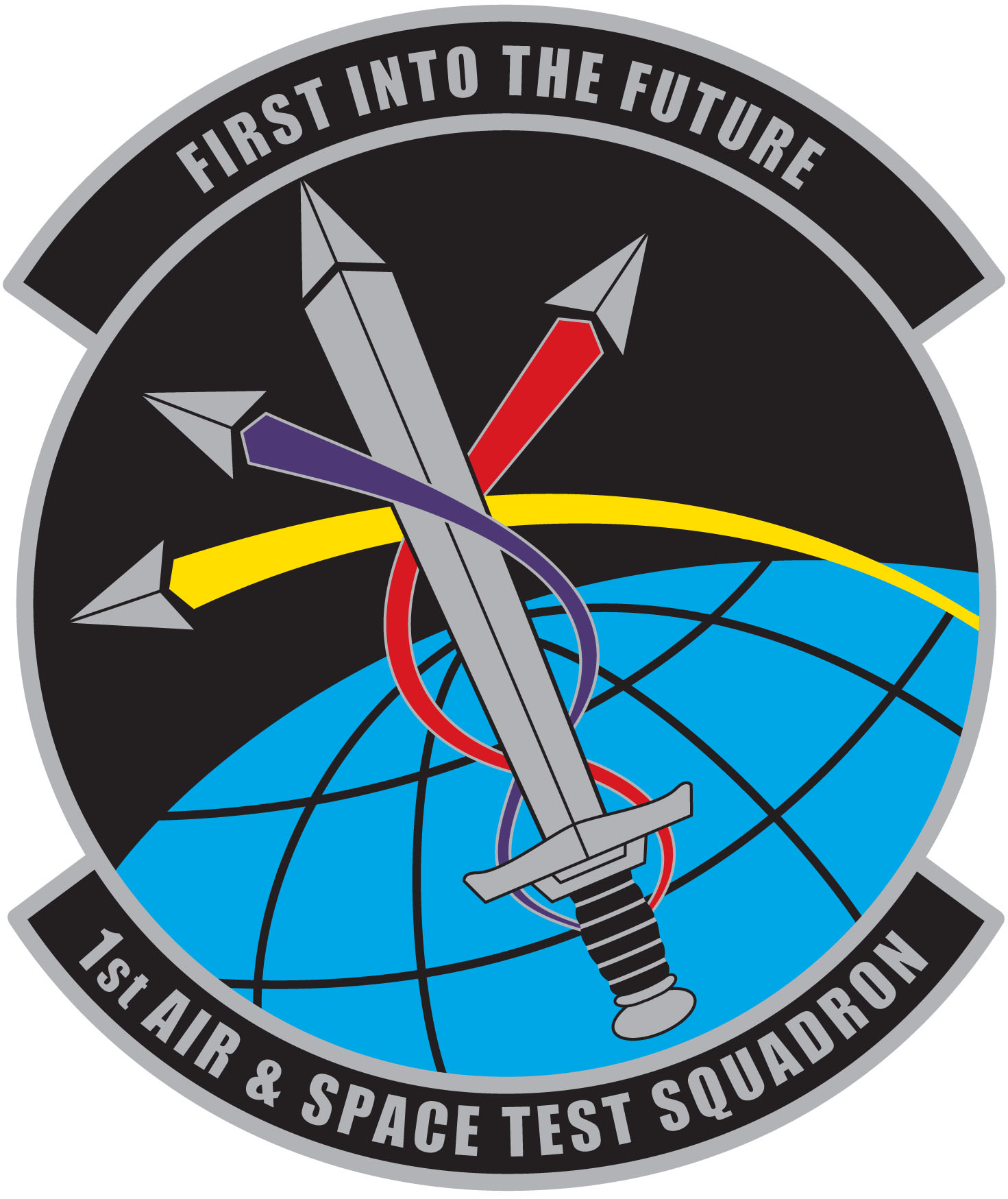 1st Air and Space Test Squadron patch