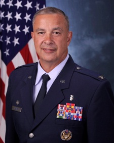 325th MDG commander, Colonel Frederick C. Weaver
