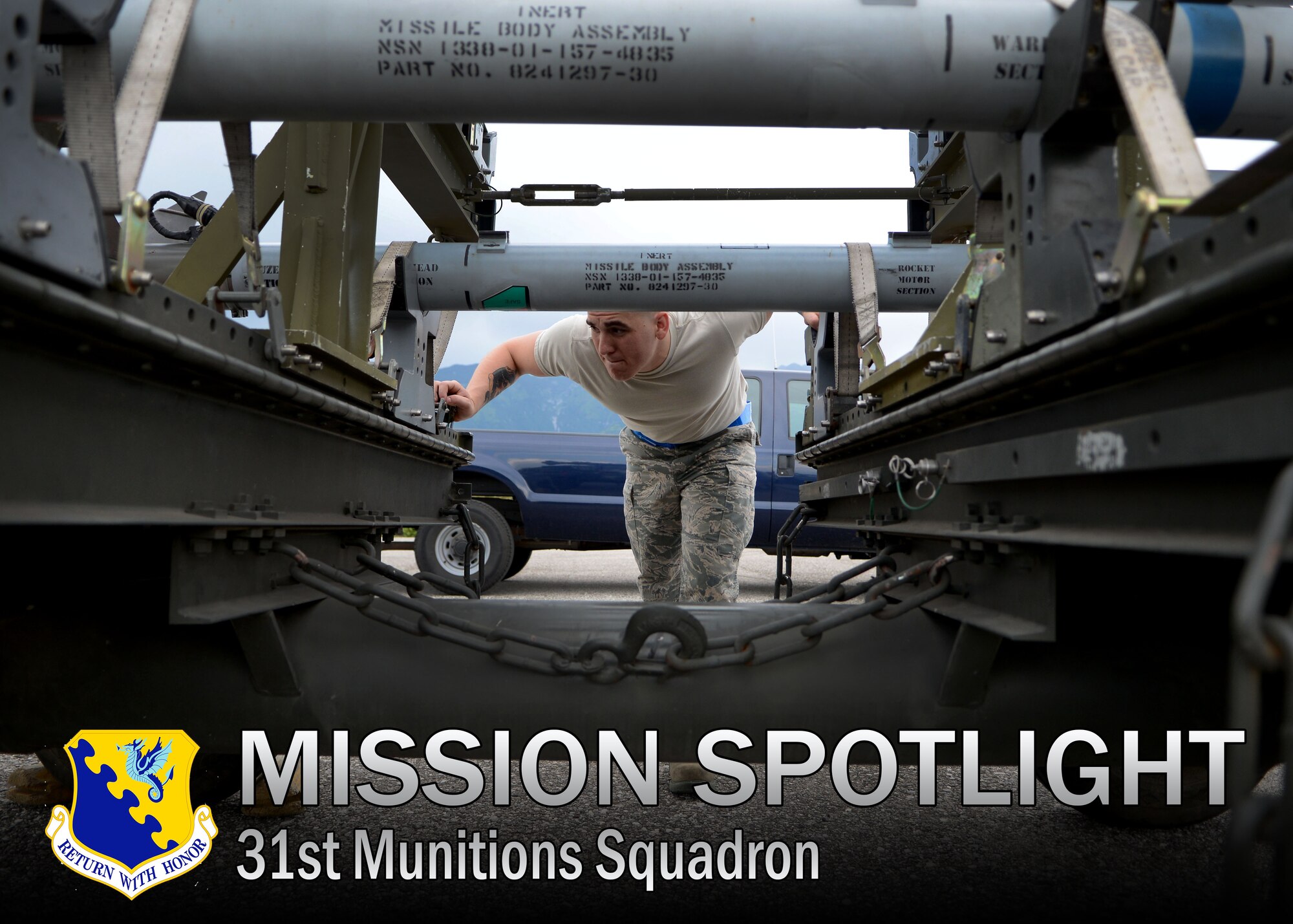 Mission Spotlight: 31st Munitions Squadron > Aviano Air Base > Display