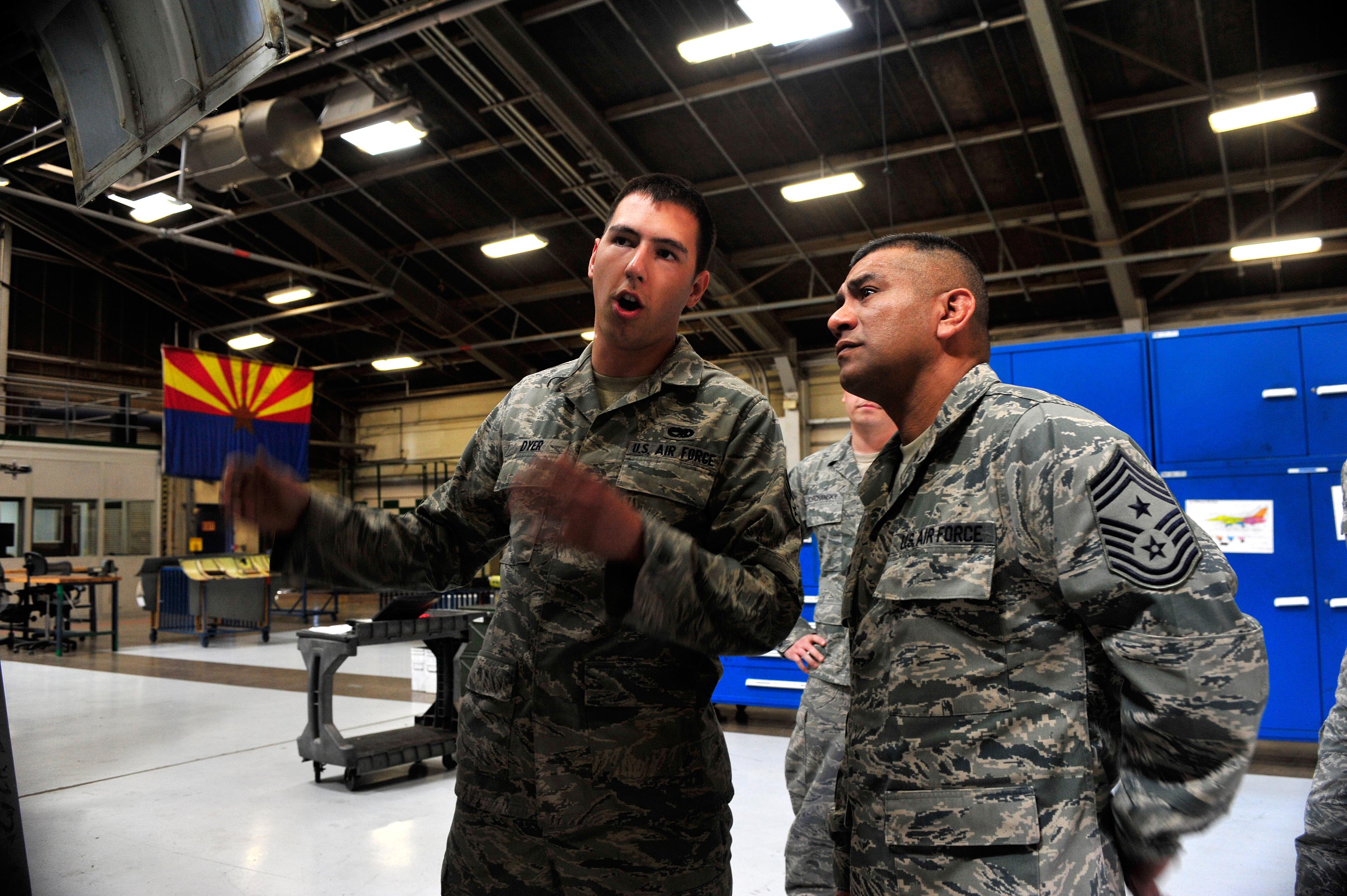 New AETC command chief makes first base visit > Luke Air Force Base ...