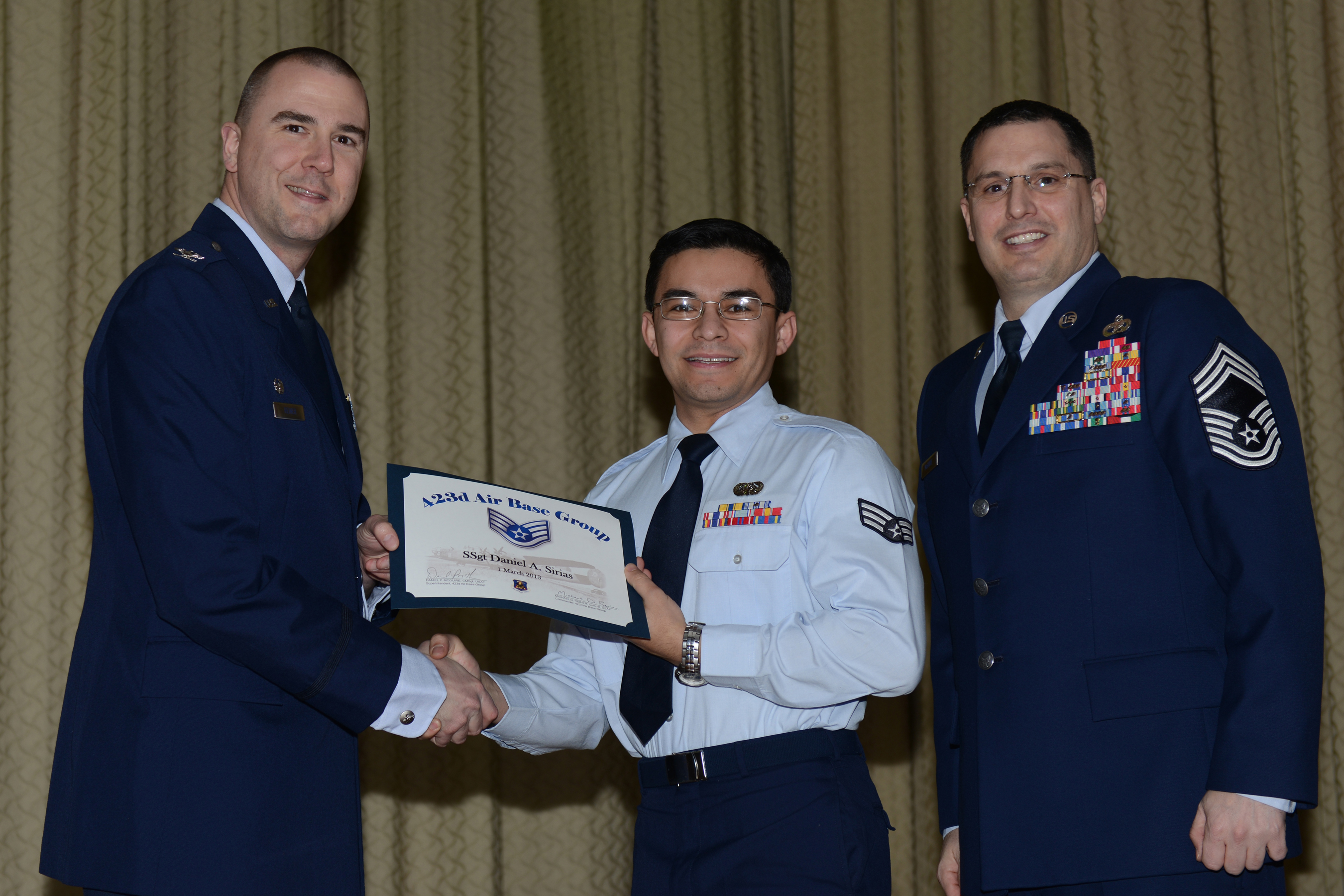 501st CSW March promotions