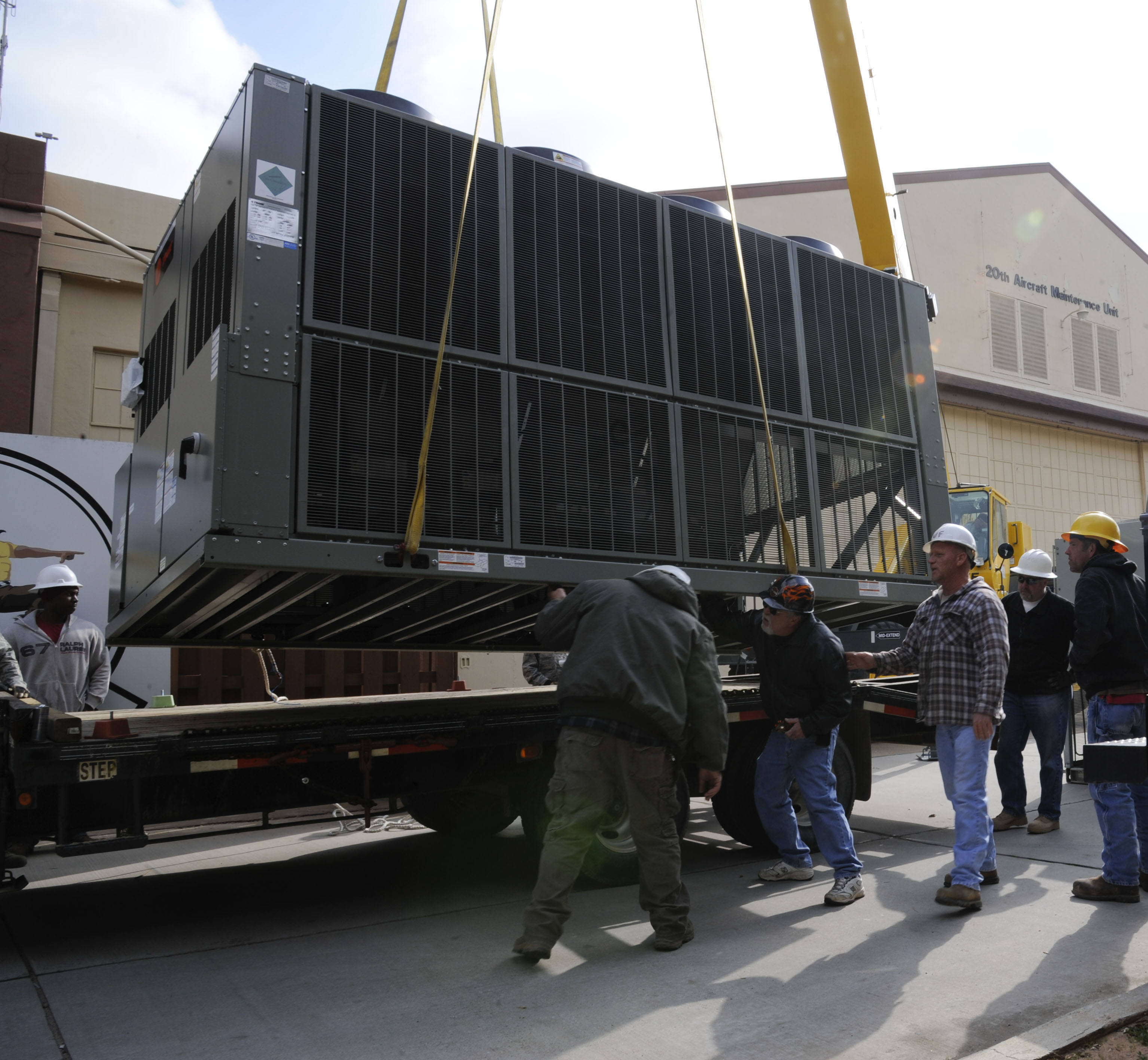 Chill out: 2 CES Airmen install a cool new chiller > Barksdale Air ...