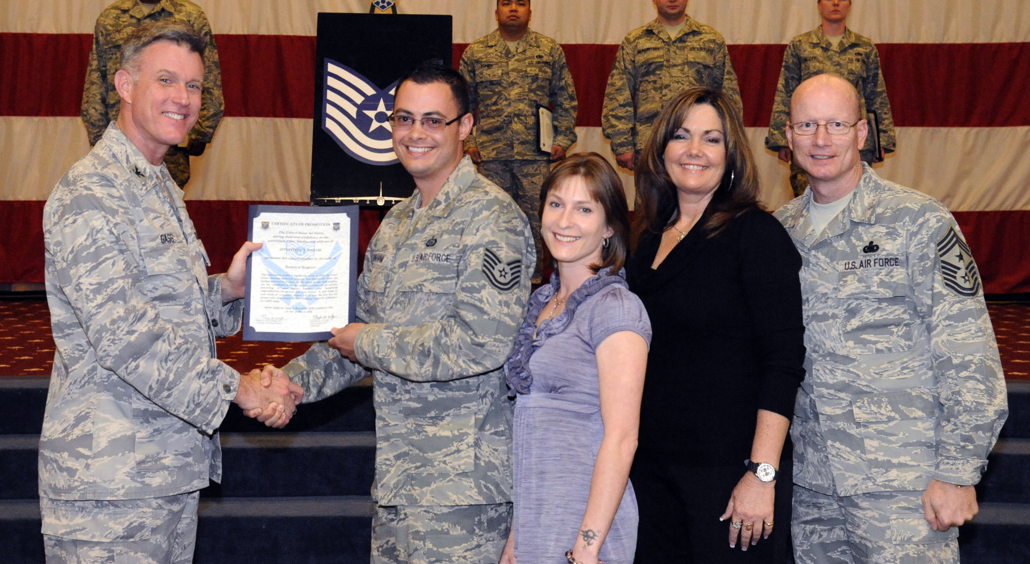 Wing Promotion Ceremony