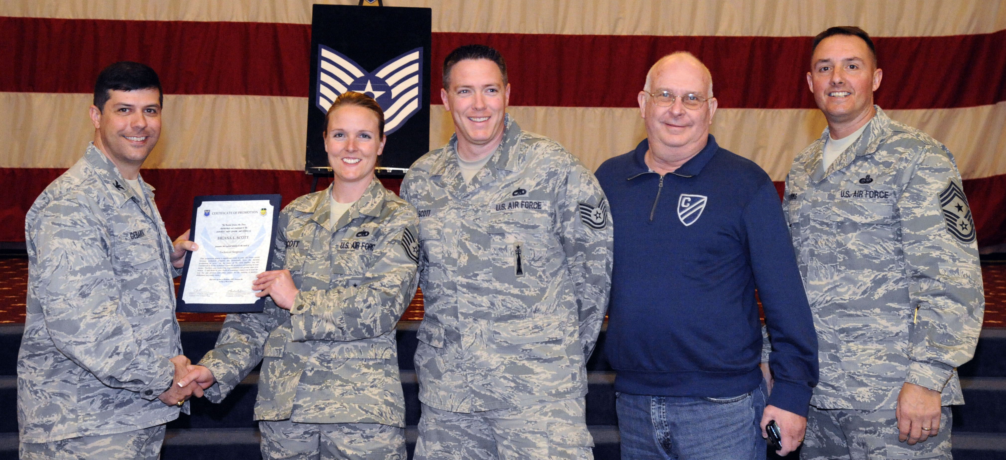 Wing Promotion Ceremony