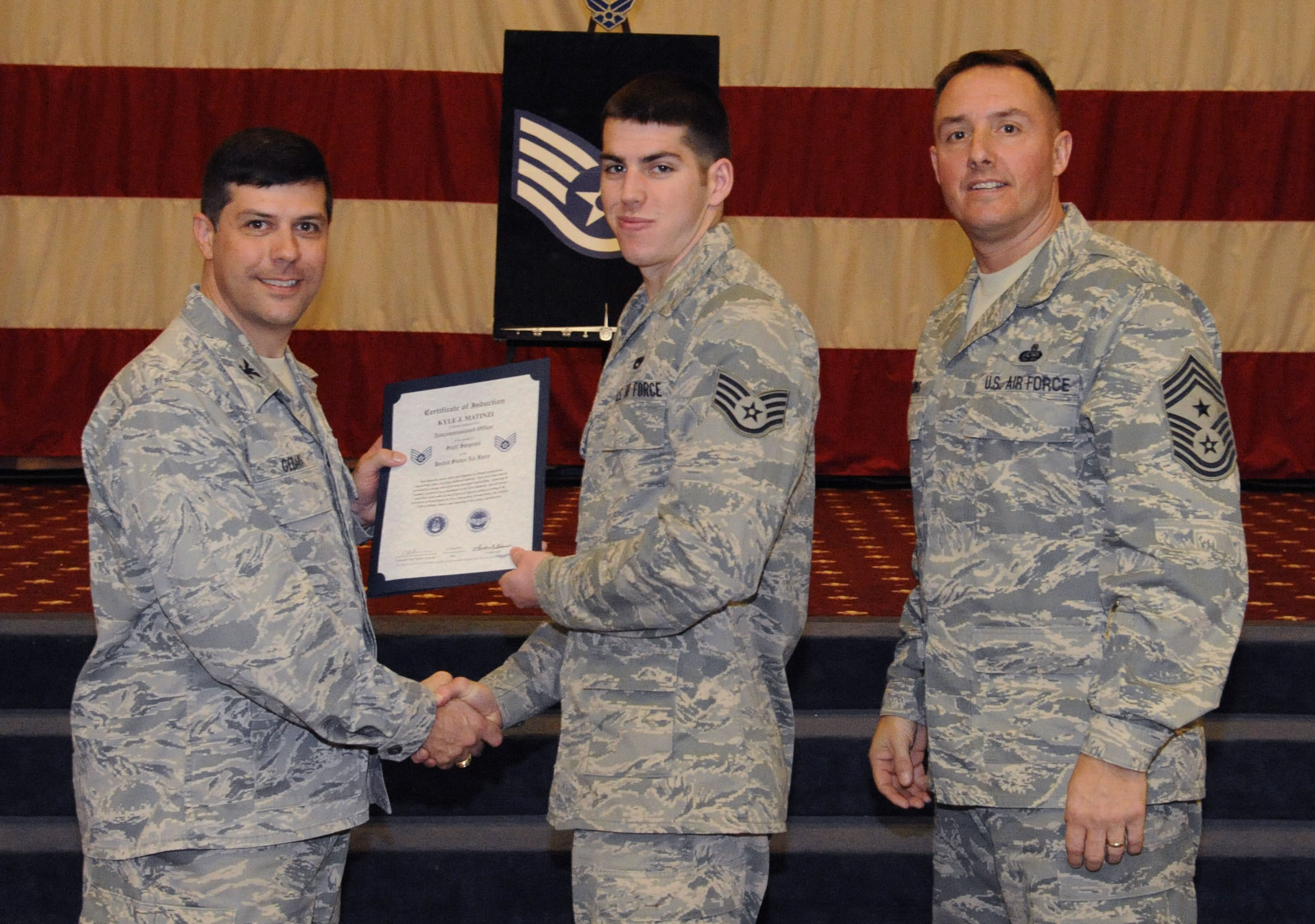 Wing Promotion Ceremony