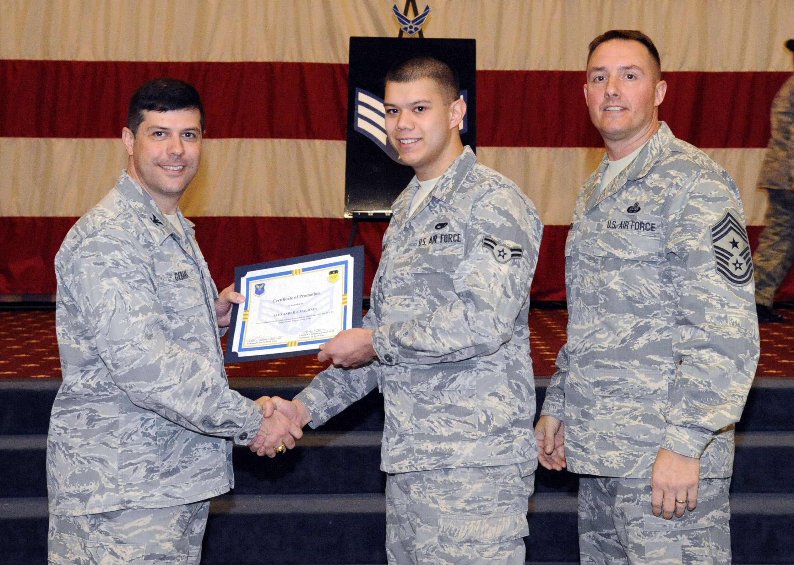Wing Promotion Ceremony