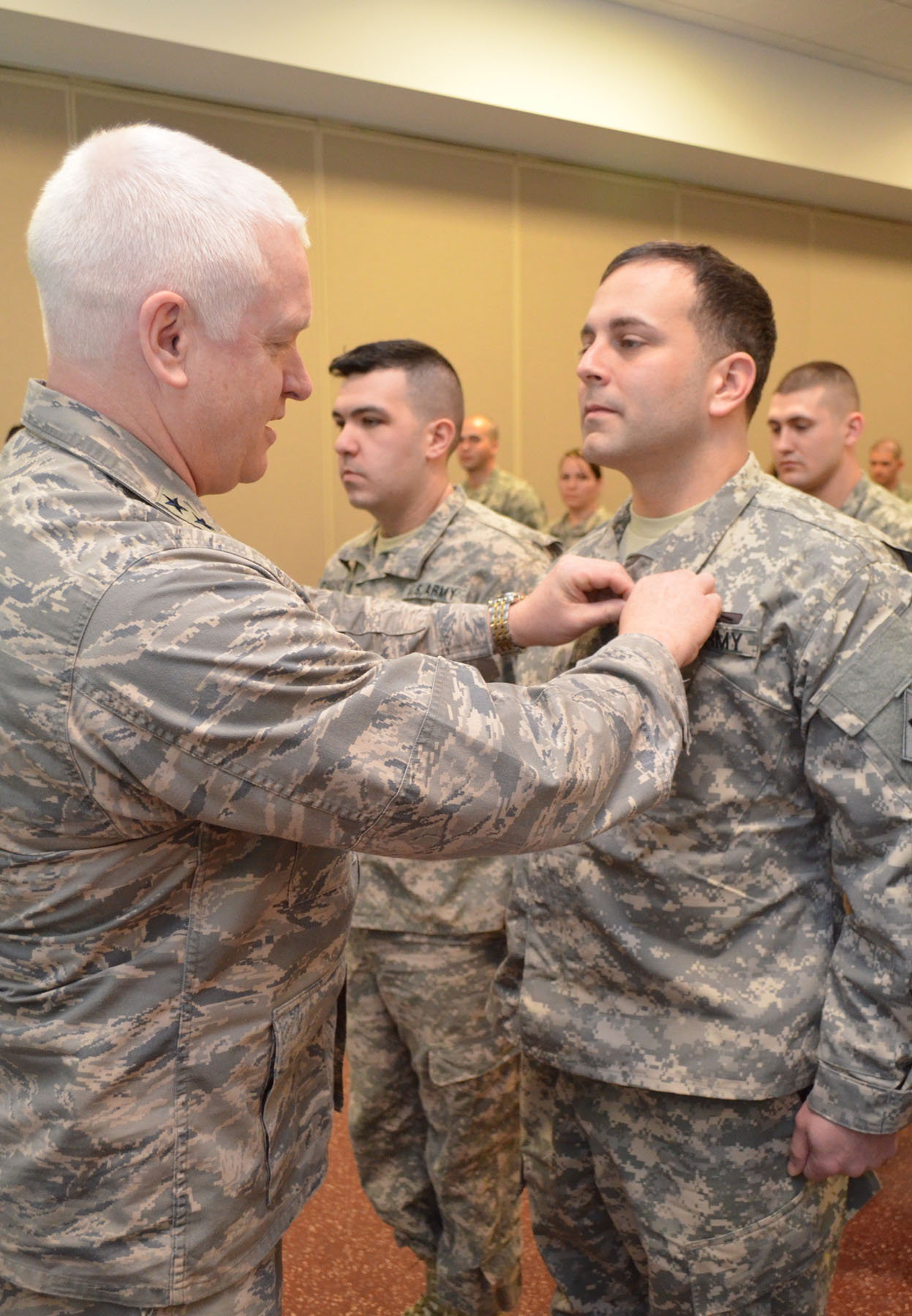 Soldiers receive recognition