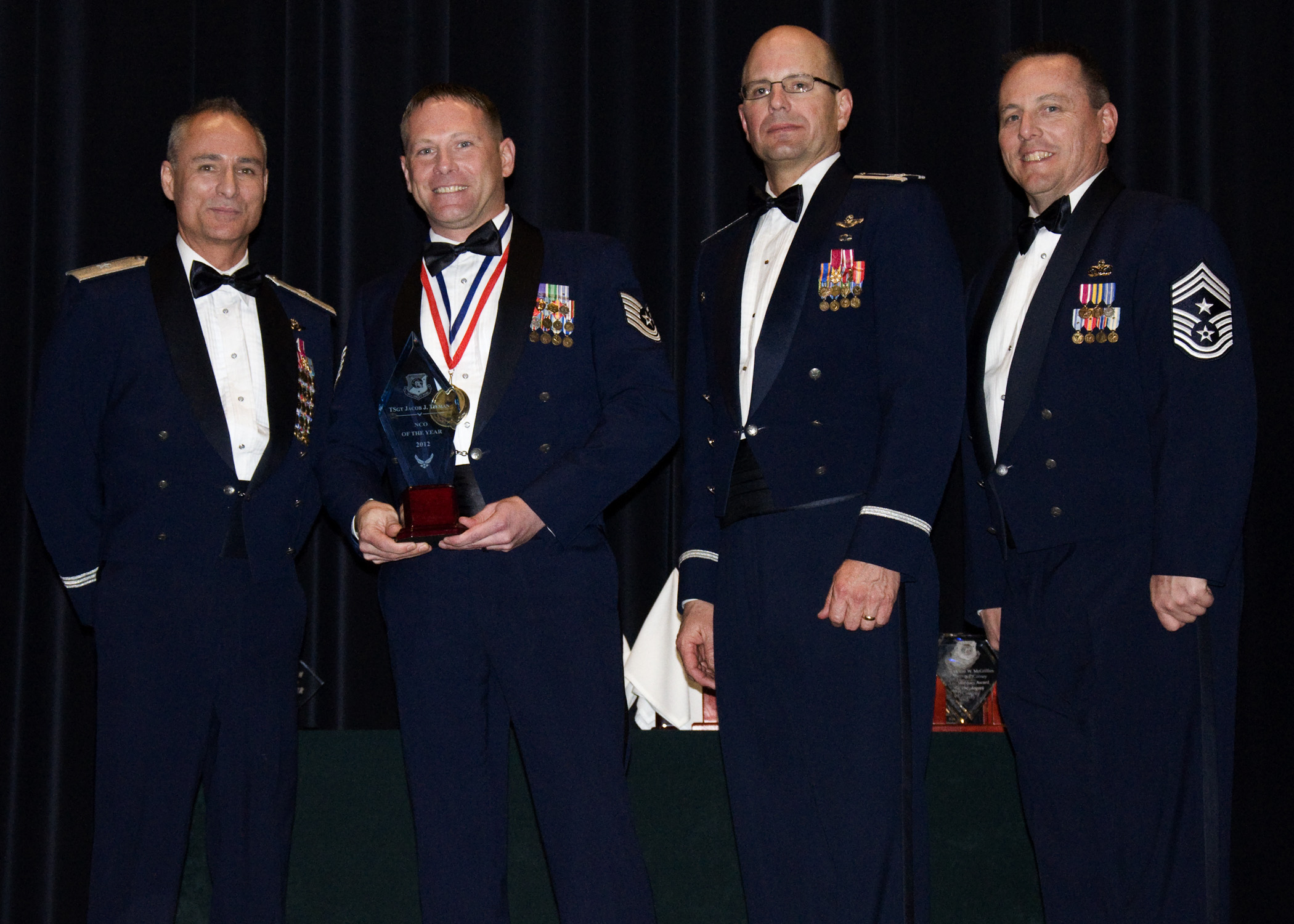 Annual award winners for 2012