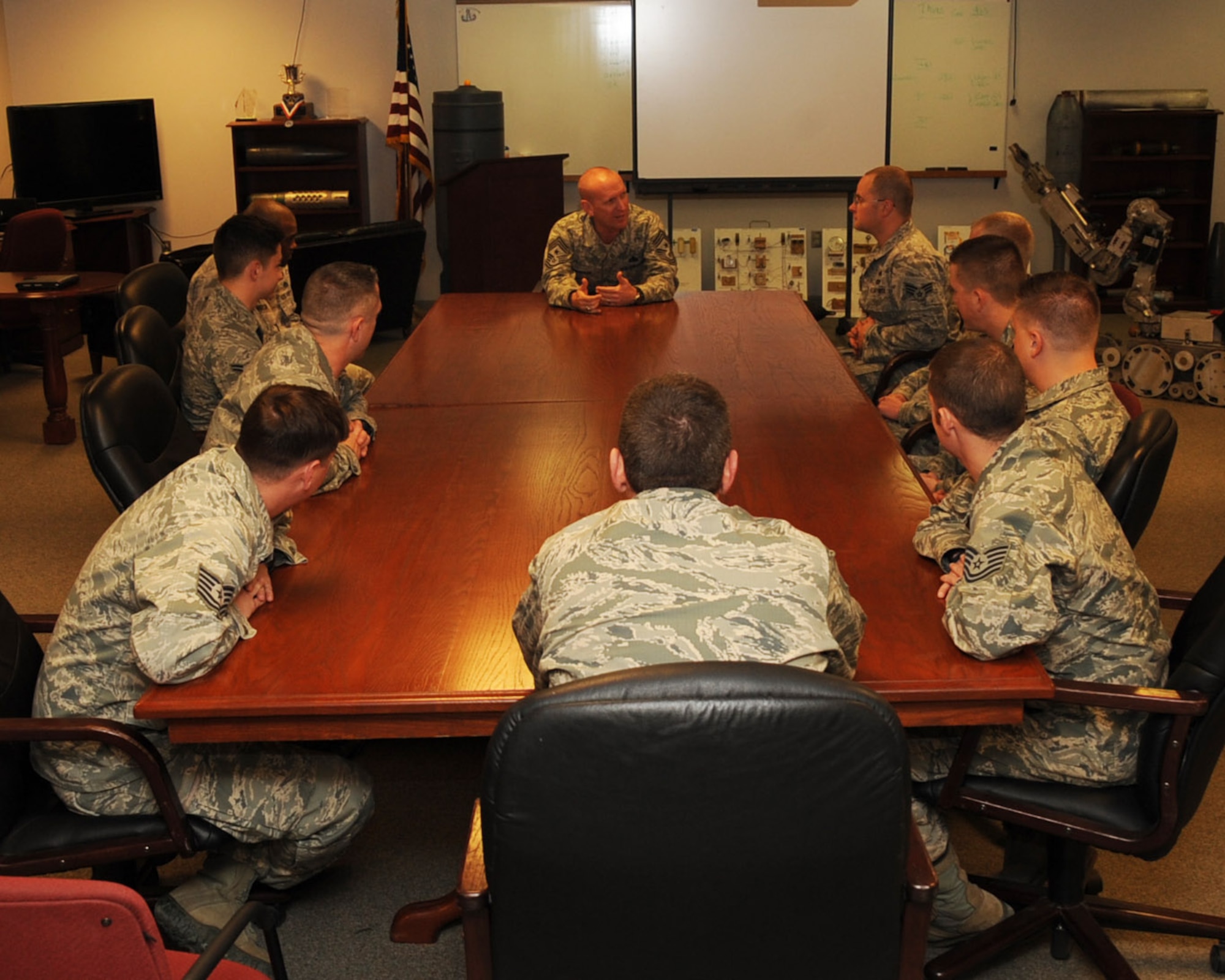 AFGSC command chief visits 2nd Bomb Wing > Barksdale Air Force Base ...