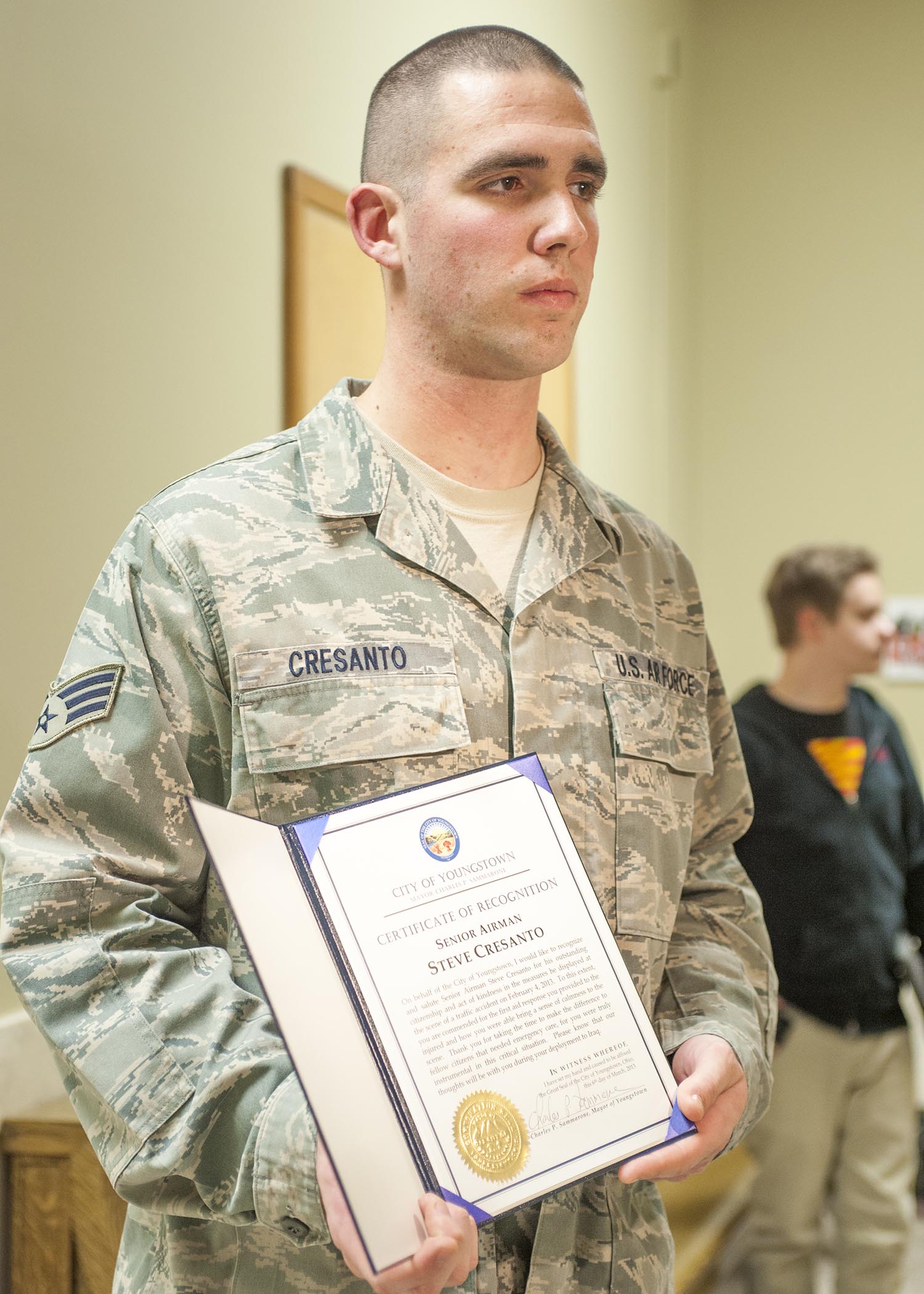 Airman saves life, earns city's recognition > Air Mobility Command ...