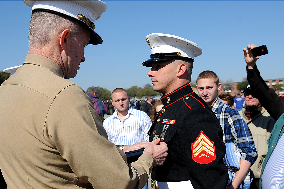 Marine Receives Navy Marine Corps Achievement Medal