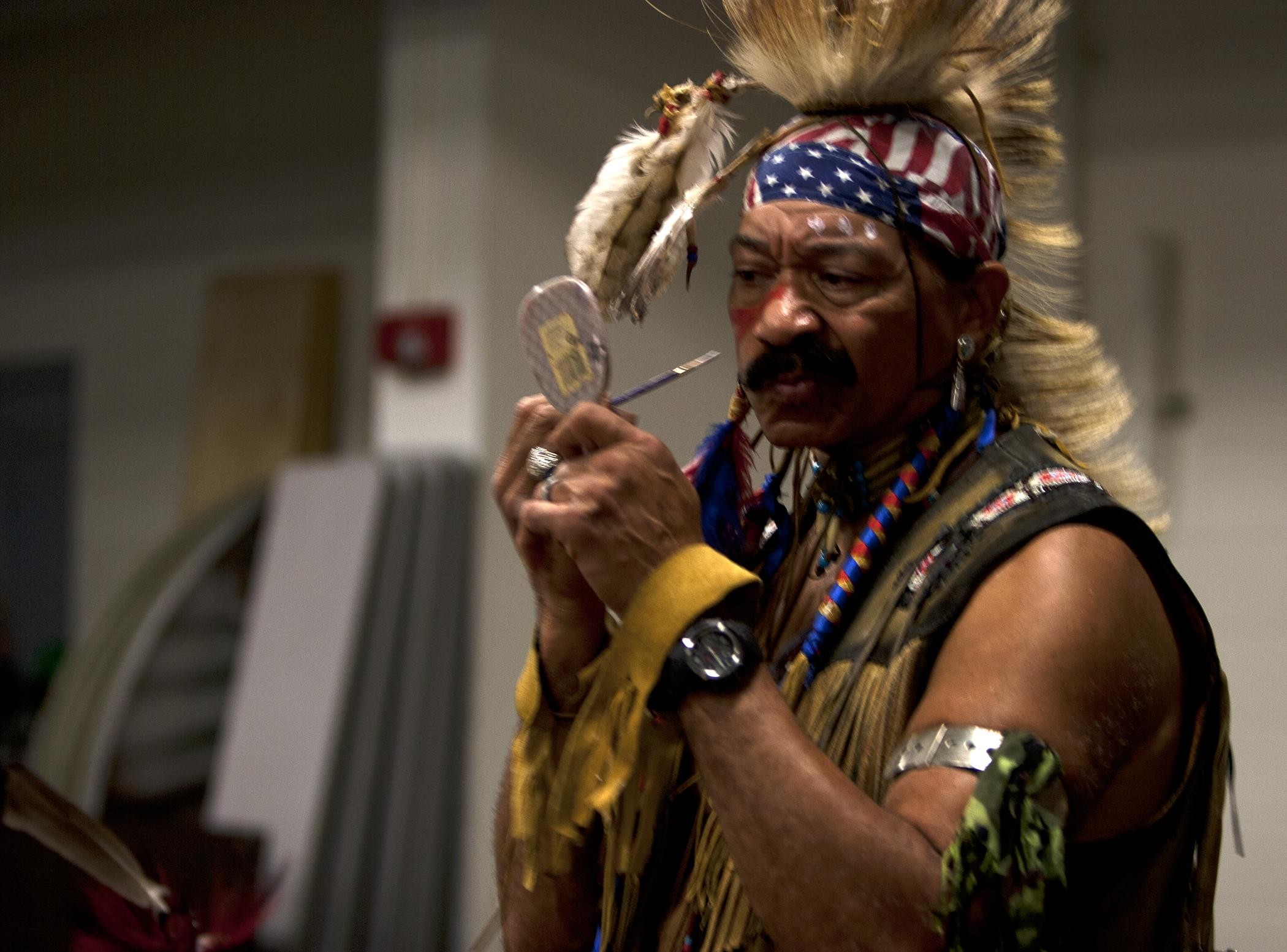 Traditional Native American War Face Paint