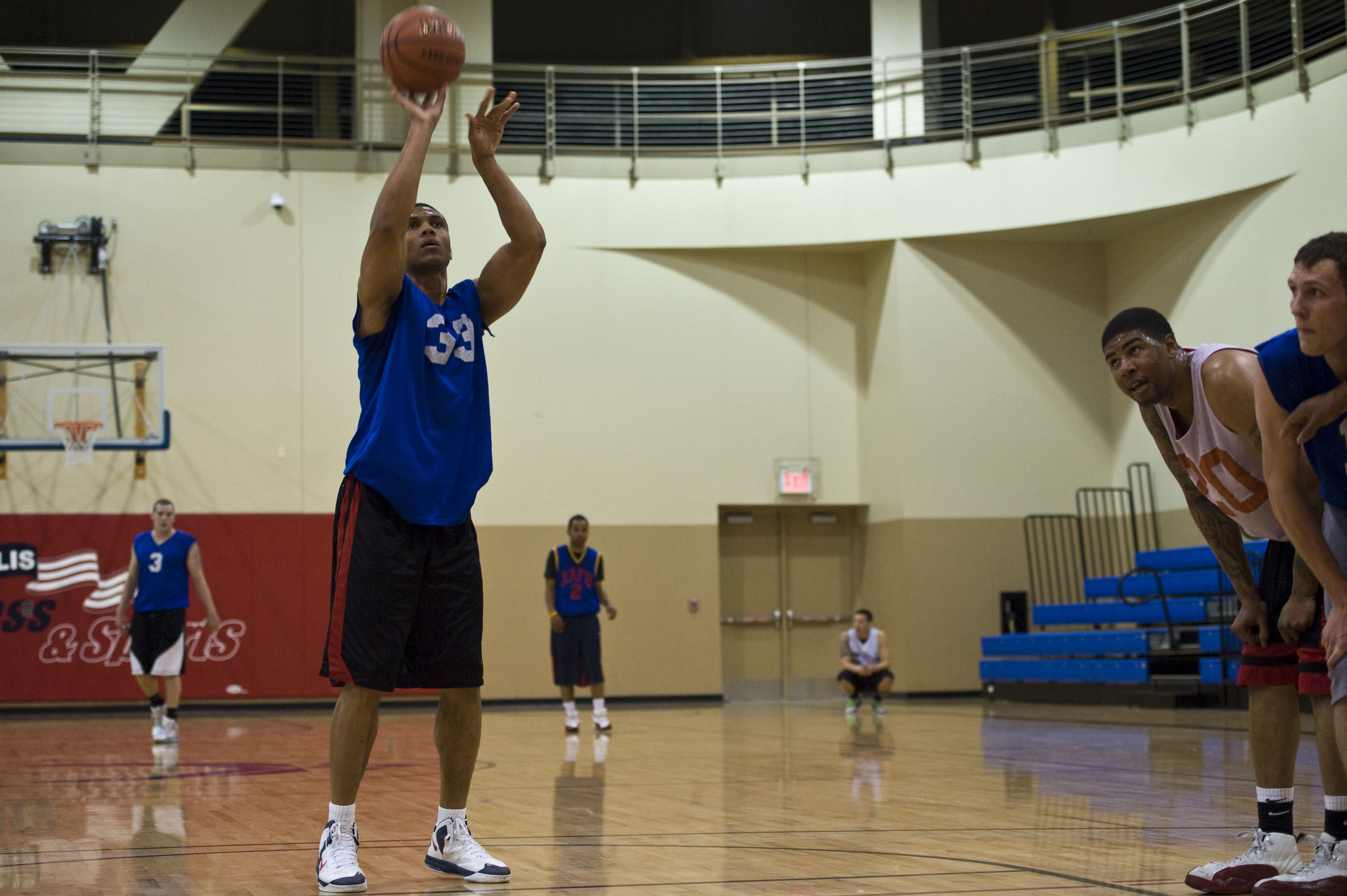 99th Civil Engineer Squadron wins intramural basketball championship ...