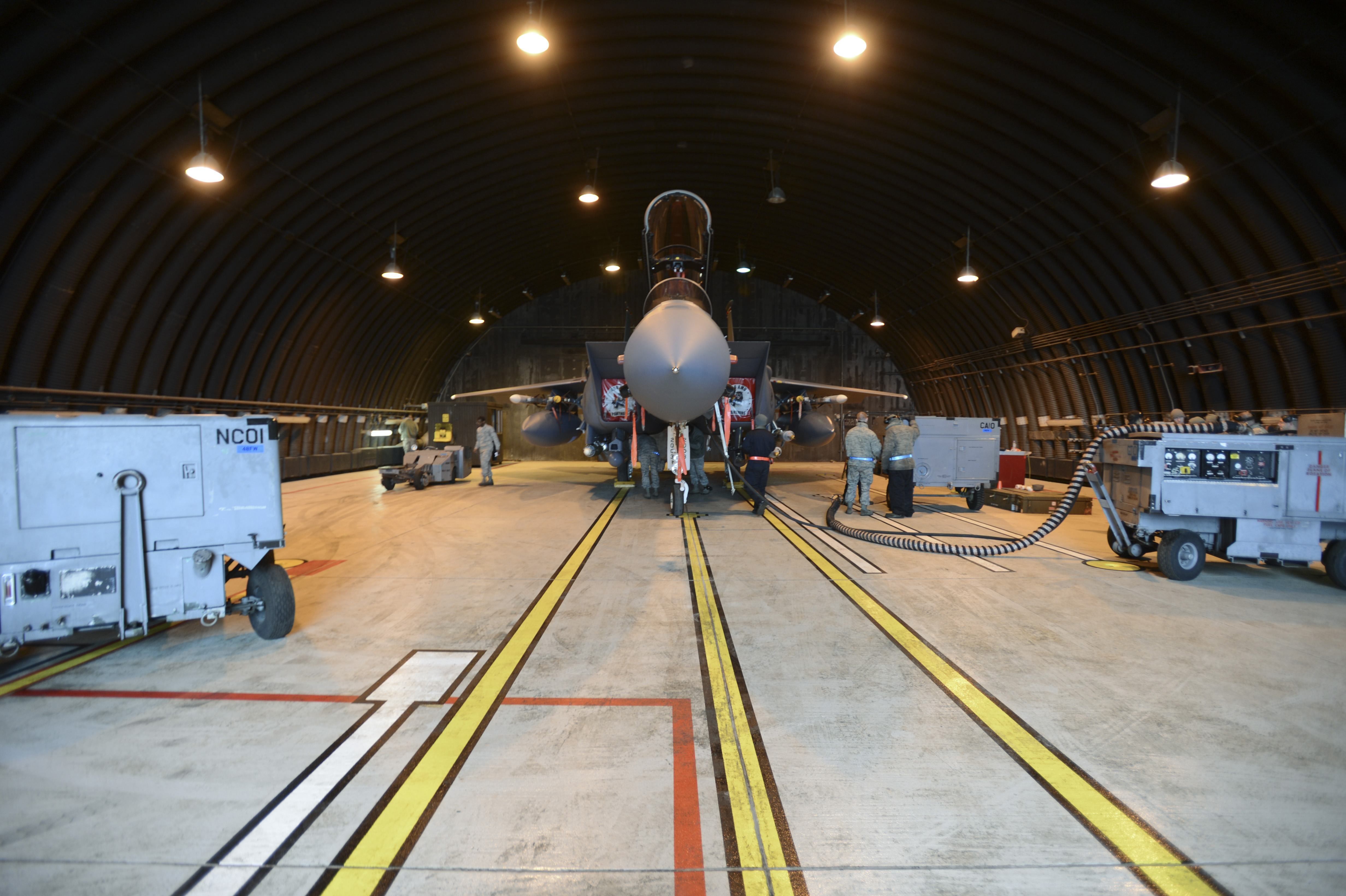 Liberty Strike Eagles at highest continued mission capable rate in decade