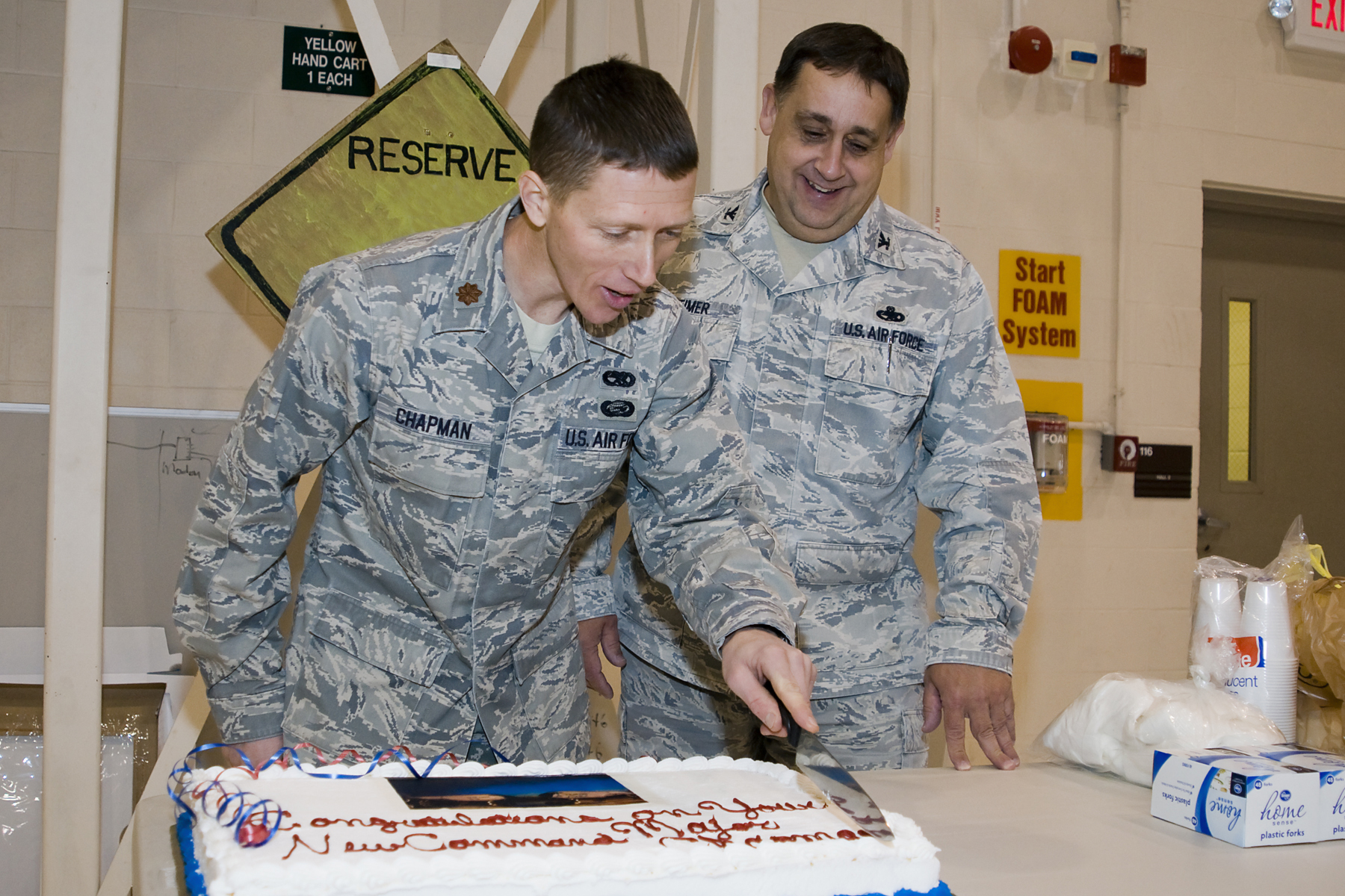 Chapman takes command of maintenance squadron > Grissom Air Reserve ...