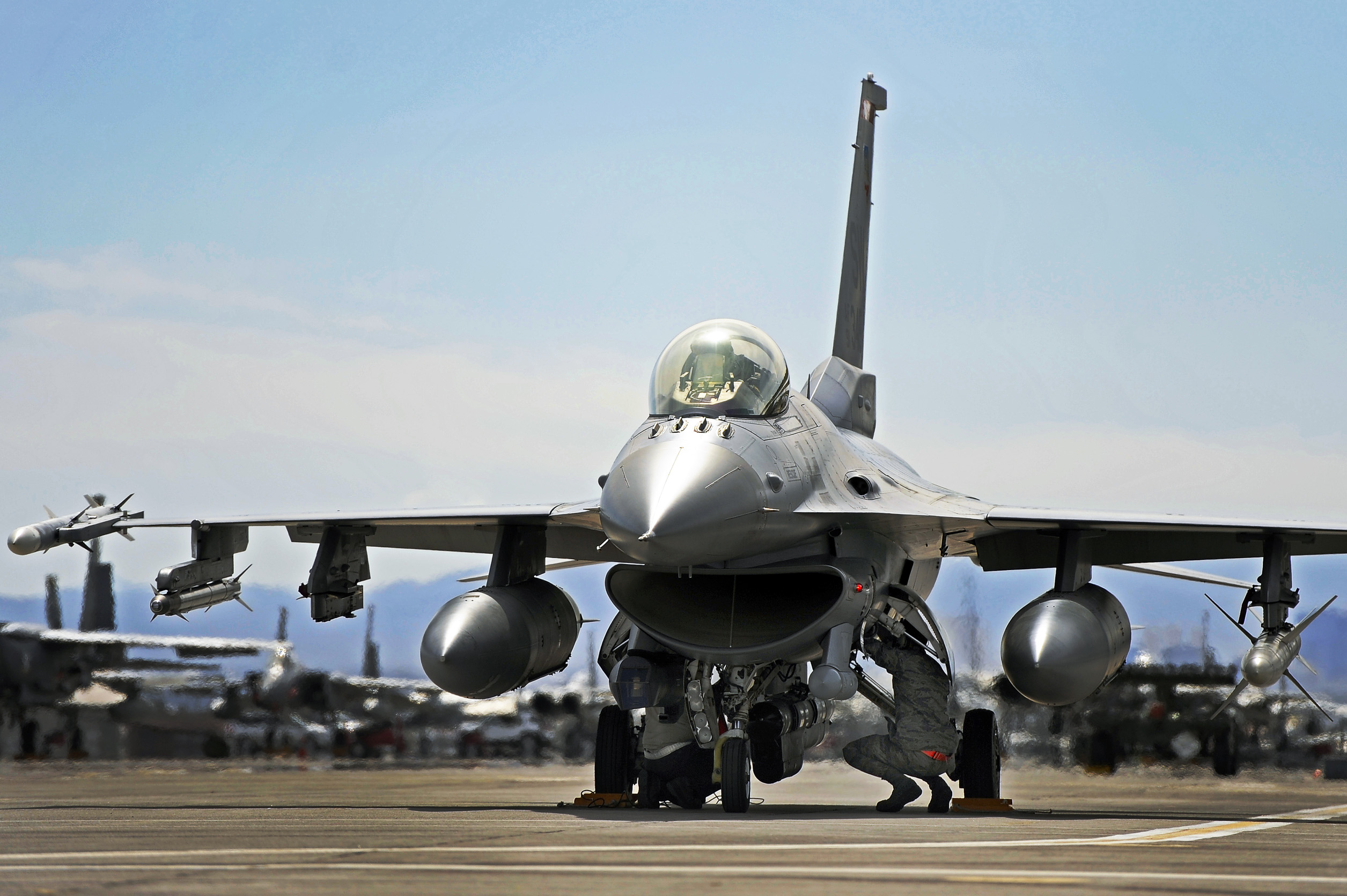 Shaw crew chiefs bring jets to life at Red Flag