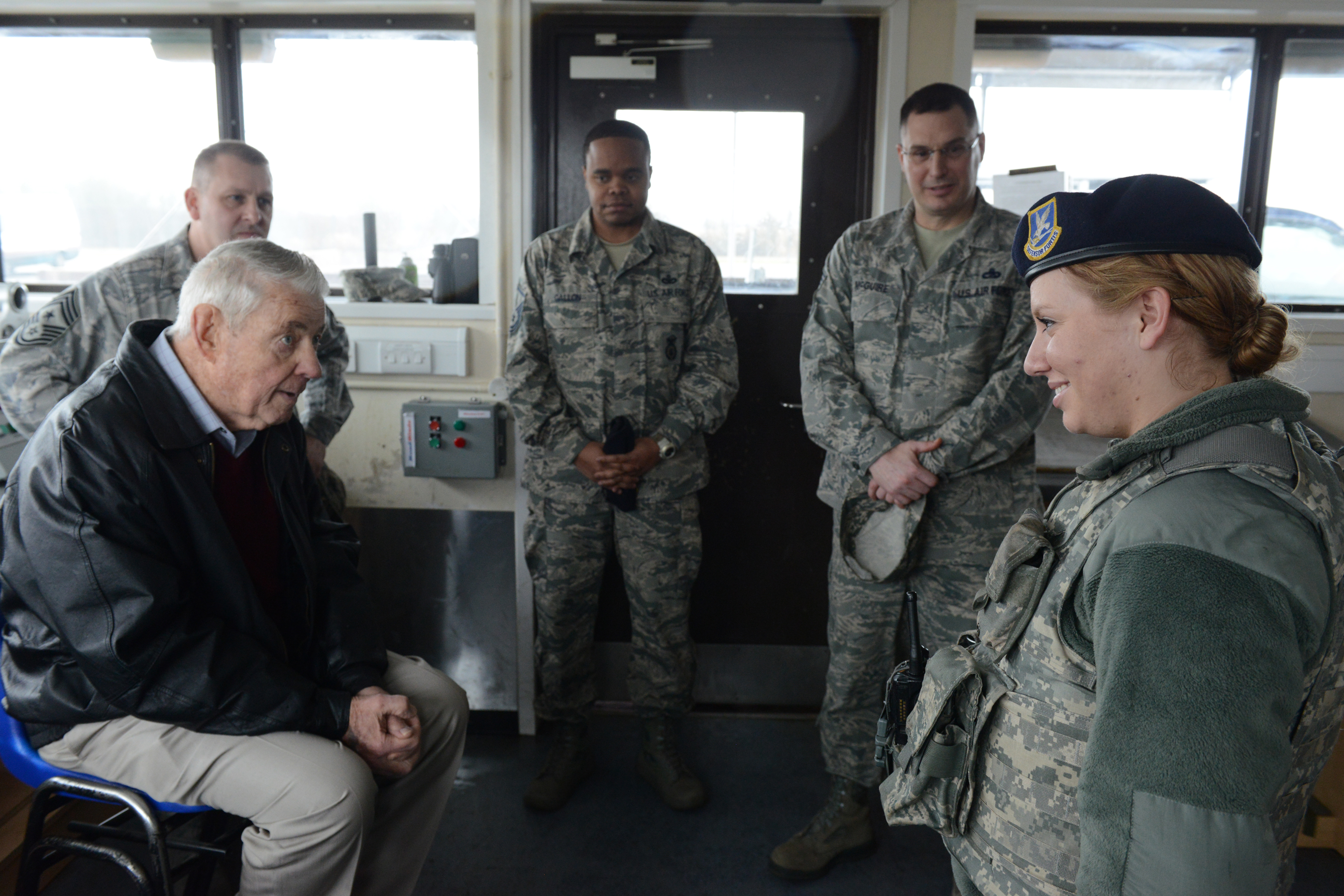 Retired CMSAF Robert Gaylor inspires 501st CSW Airmen during visit ...