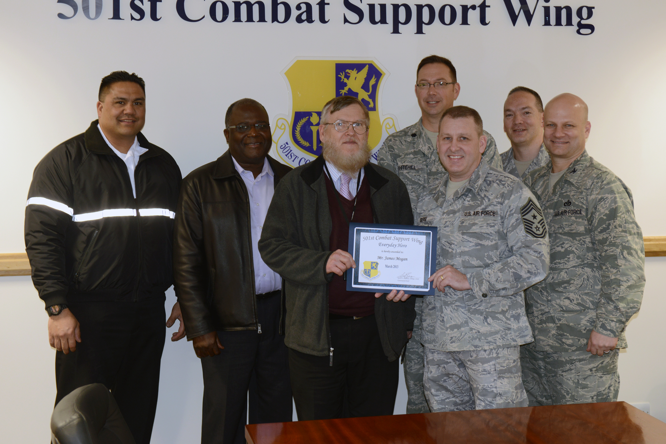 501st CSW Everyday Hero > 501st Combat Support Wing > Article Display