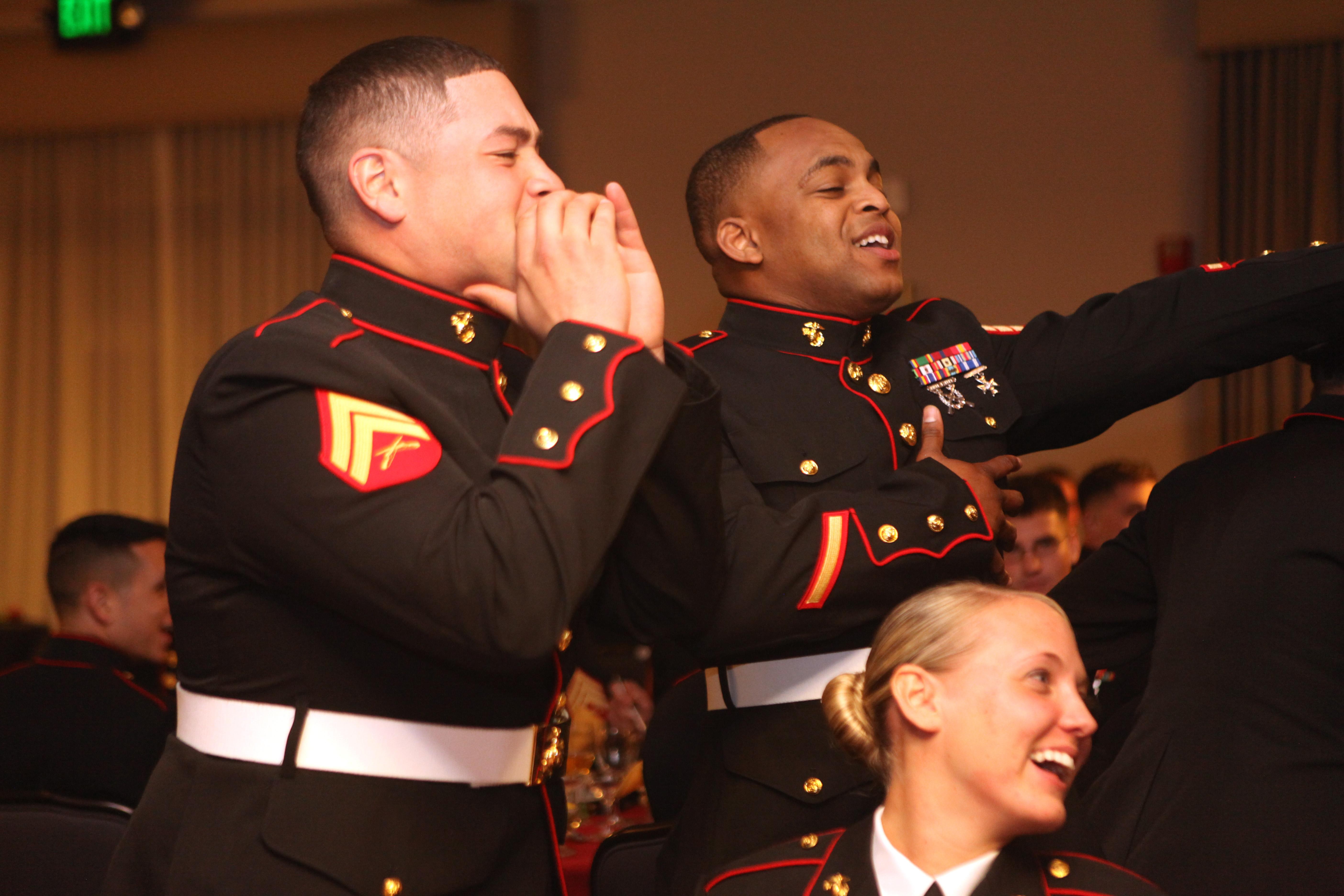 Heavy Haulers mess night makes NCOs closer > United States Marine Corps ...