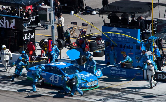 Fast Cars and Freedom; Airmen Attend Kobalt 400
