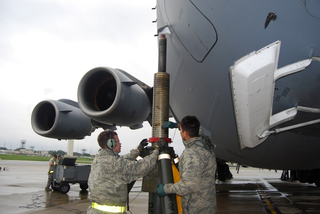 733rd Air Mobility Squadron's Aircraft Maintenance - not typical ...
