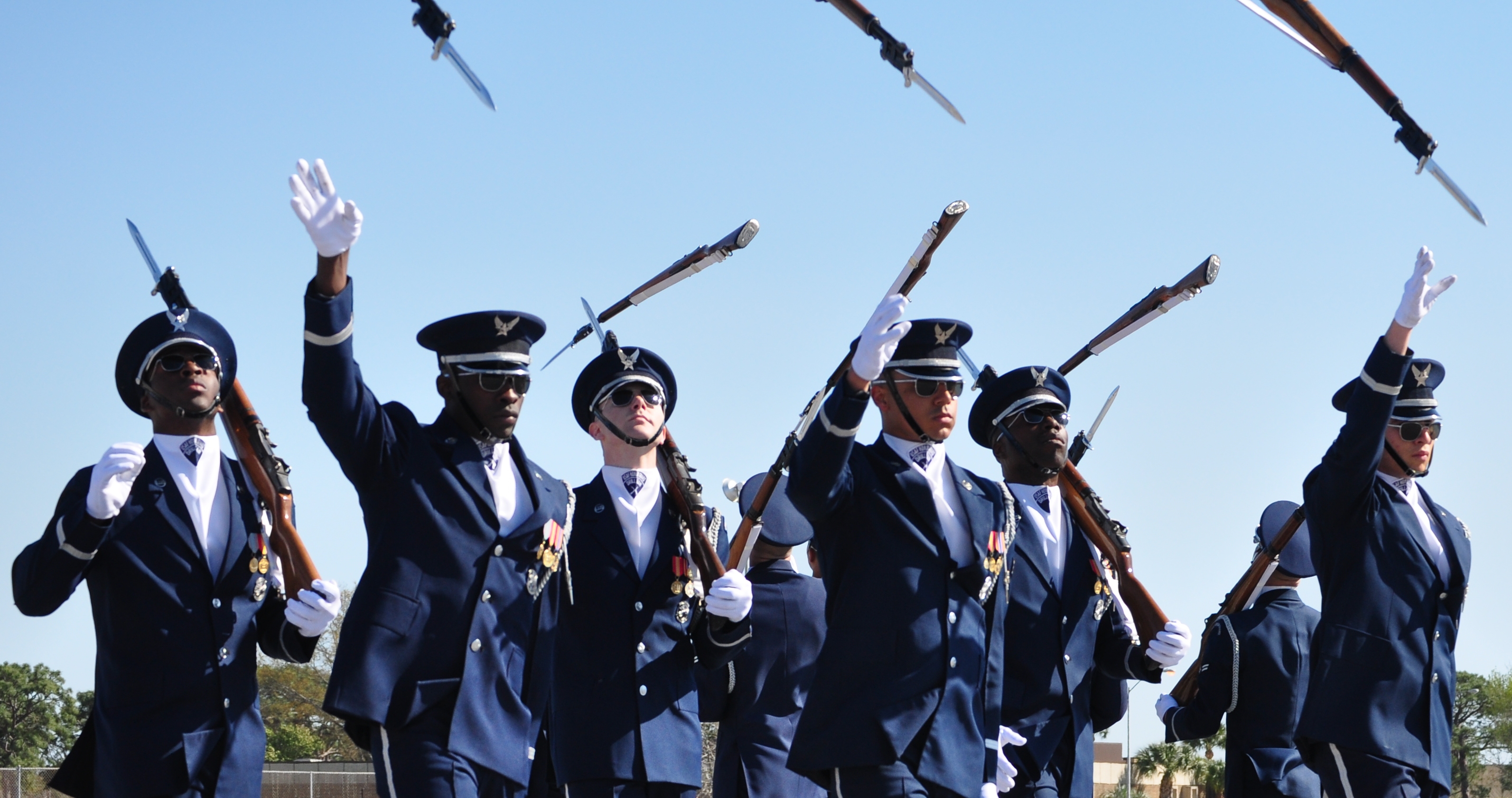 Honor Guard Drill Team demonstrates excellence in all we do > Tyndall ...