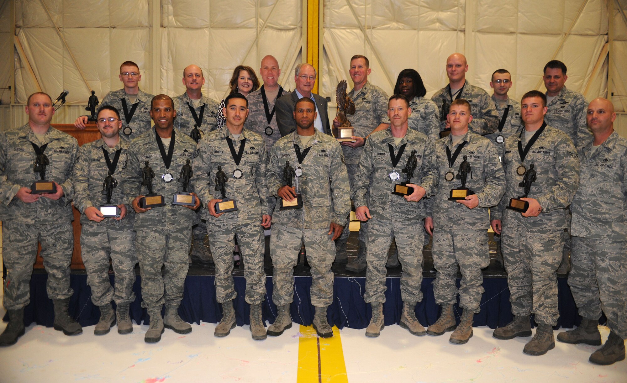 High achievers honored with a night of celebration > Cannon Air Force ...