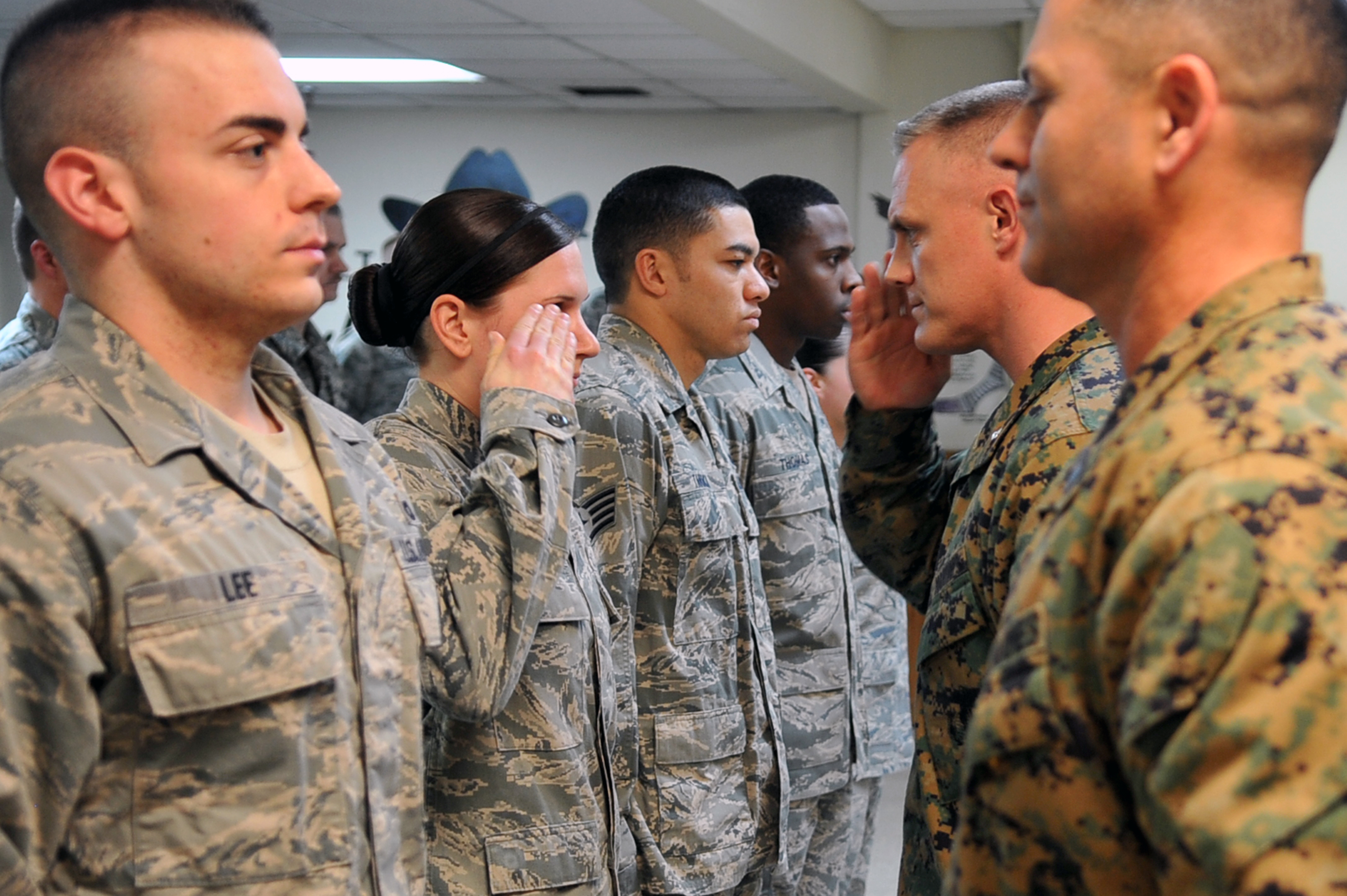 Airmen receive recognition for joint patrol operations > Osan Air Base ...