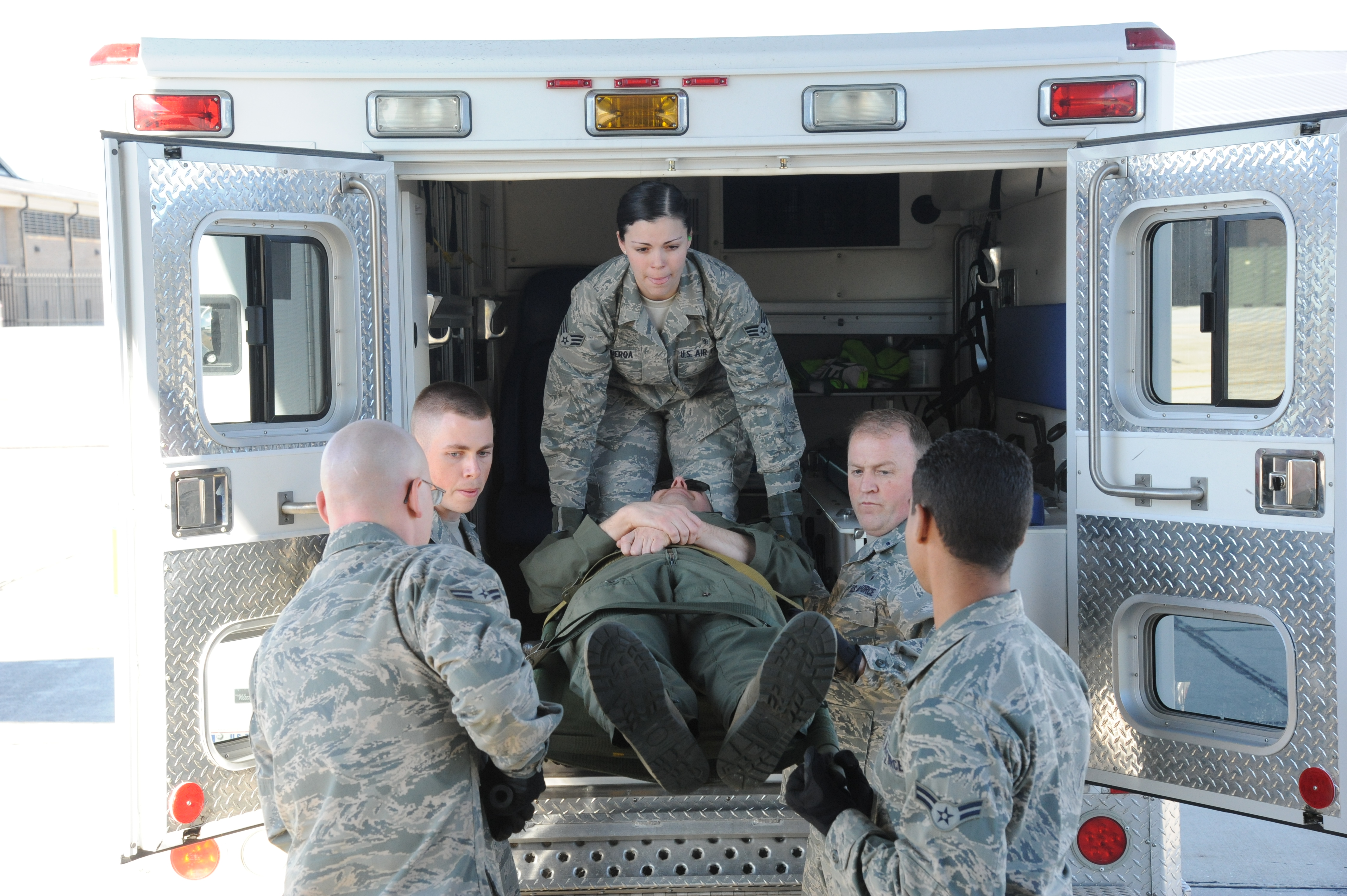 81st MDG conducts air evacuation training > Air Force Medical Service ...