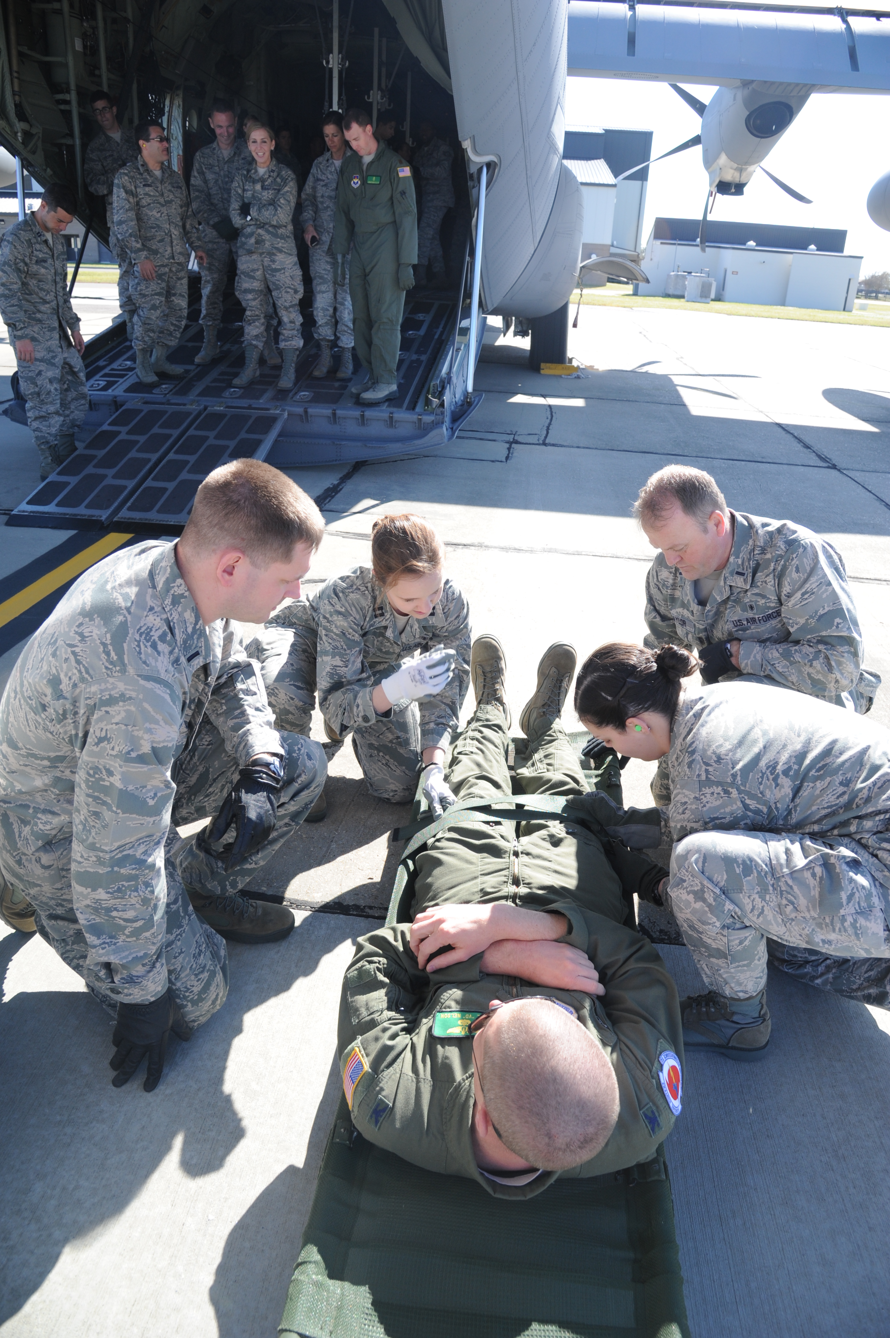 81st MDG conducts air evacuation training > Air Force Medical Service ...
