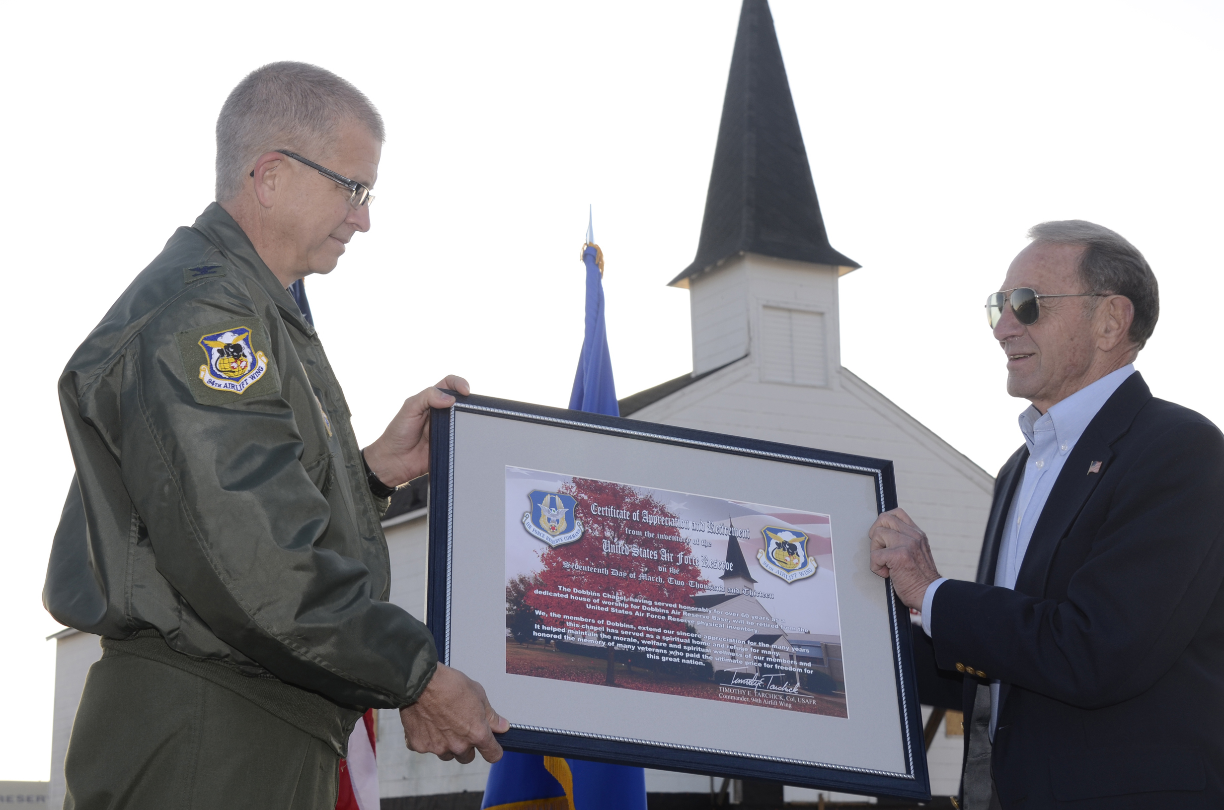 Dobbins begins chapel relocation > Air Force Reserve Command > News Article
