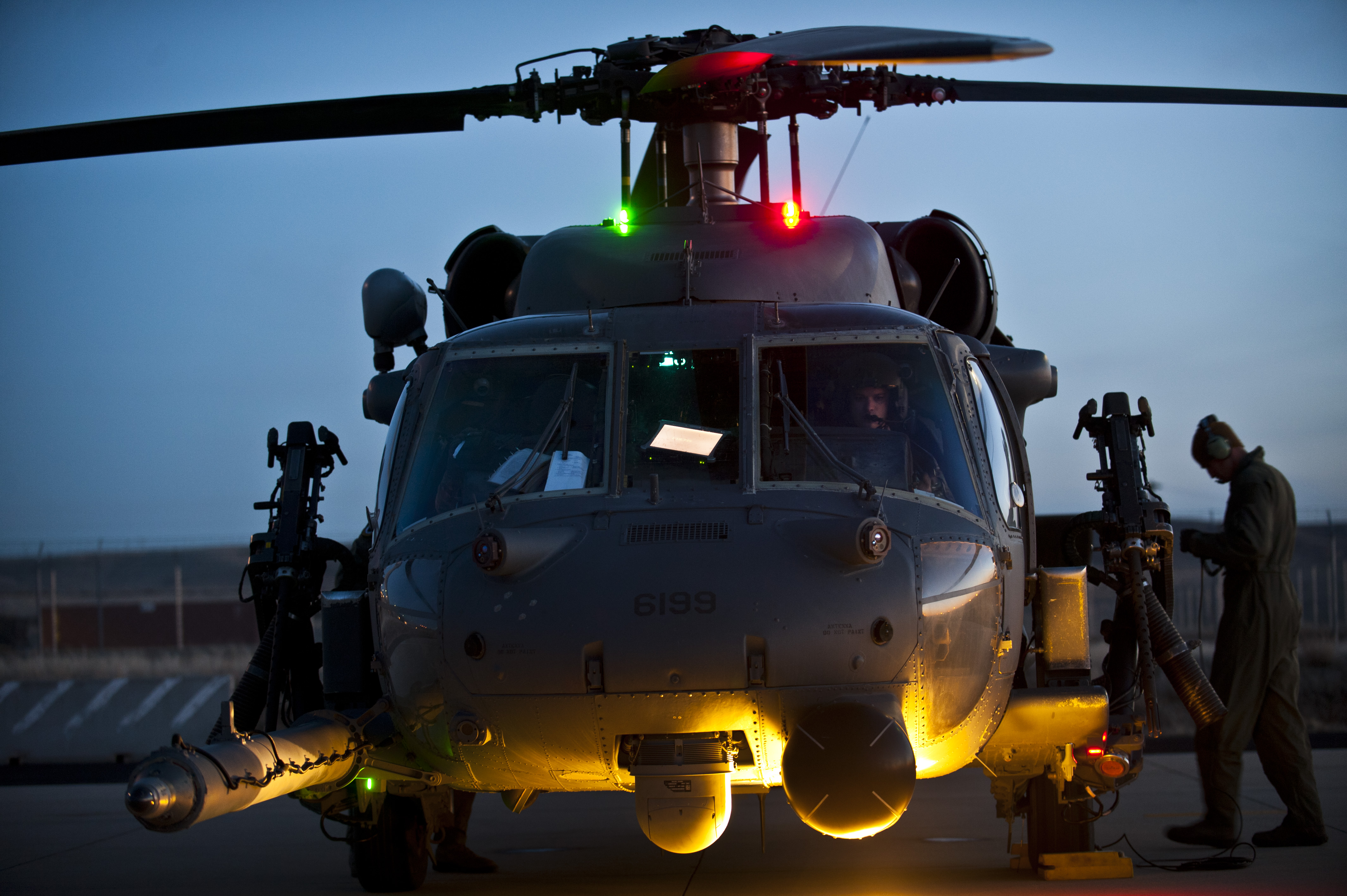 An HH-60 Pave Hawk from the 34th Weapons Squadron of the U.S. Air Force ...