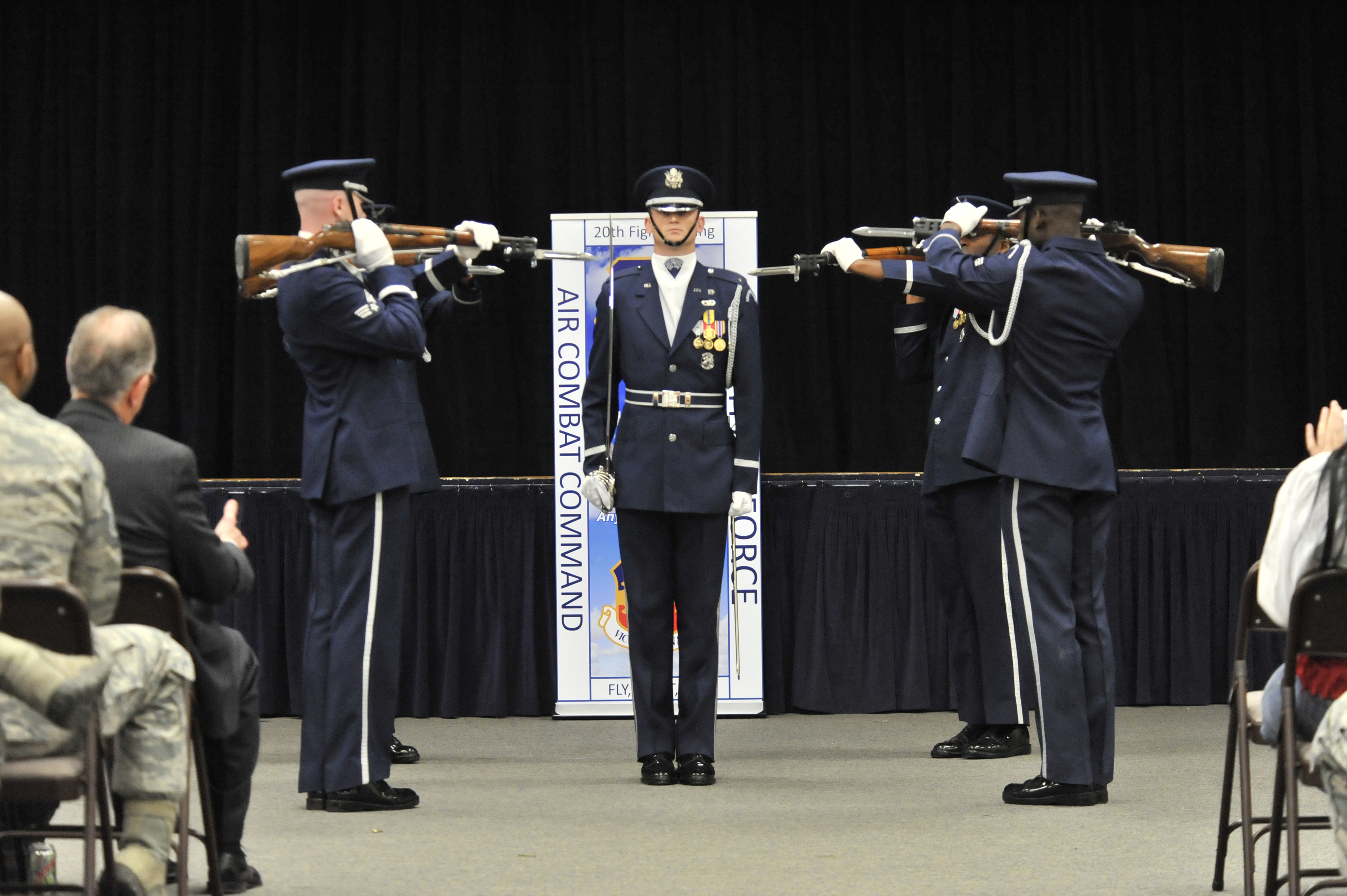 Glimpse into life of USAF Honor Guard drill members > Shaw Air Force ...
