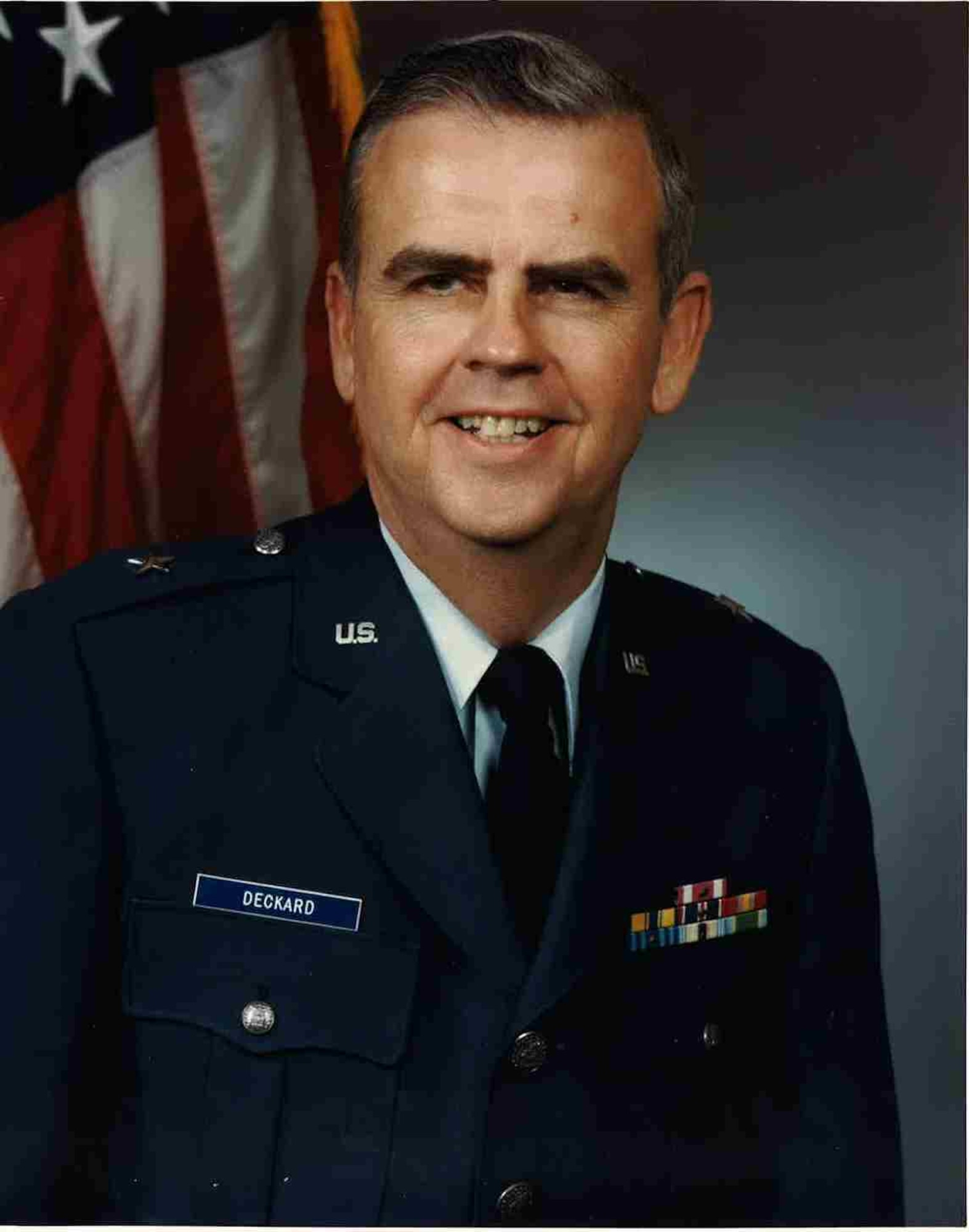 BRIGADIER GENERAL CAREY C. DECKARD > Air Force > Biography Display