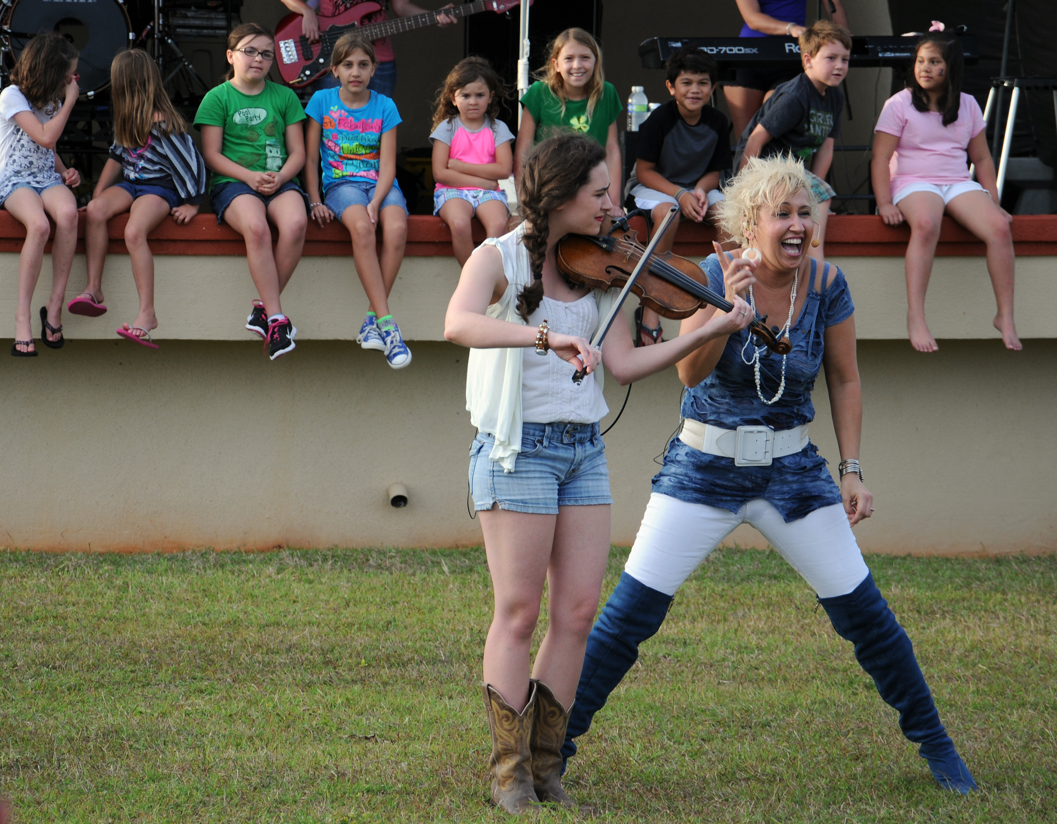 Mustang Sally performs for Team Andersen > Andersen Air Force Base ...