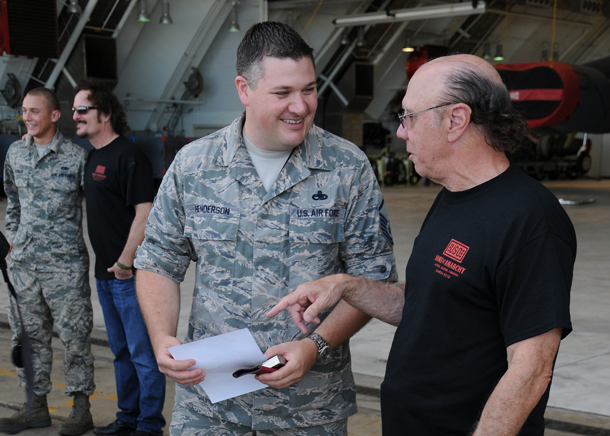 'Sons of Anarchy' stars visit Andersen AFB > Andersen Air Force Base ...