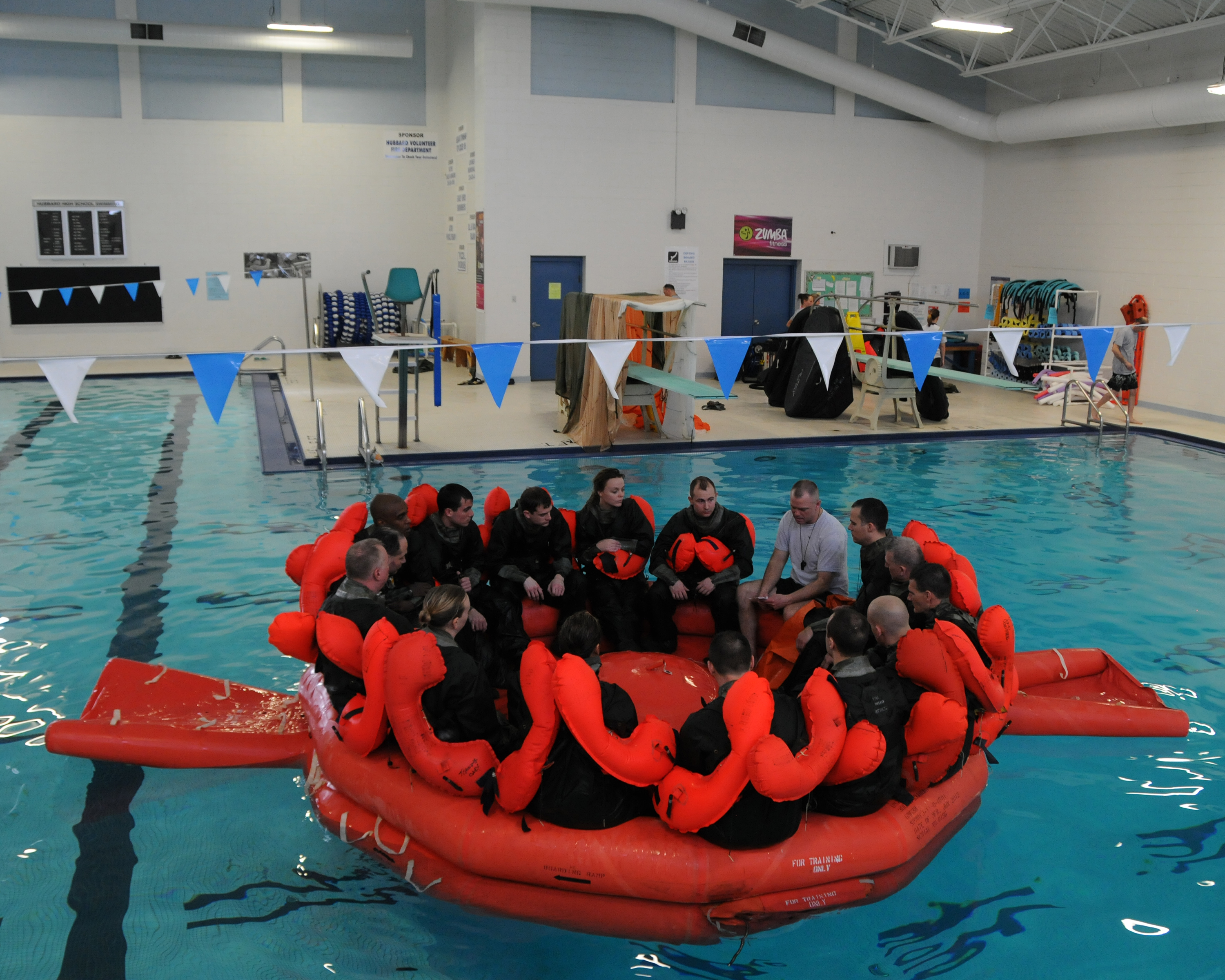 Water survival course teaches life-preserving skills