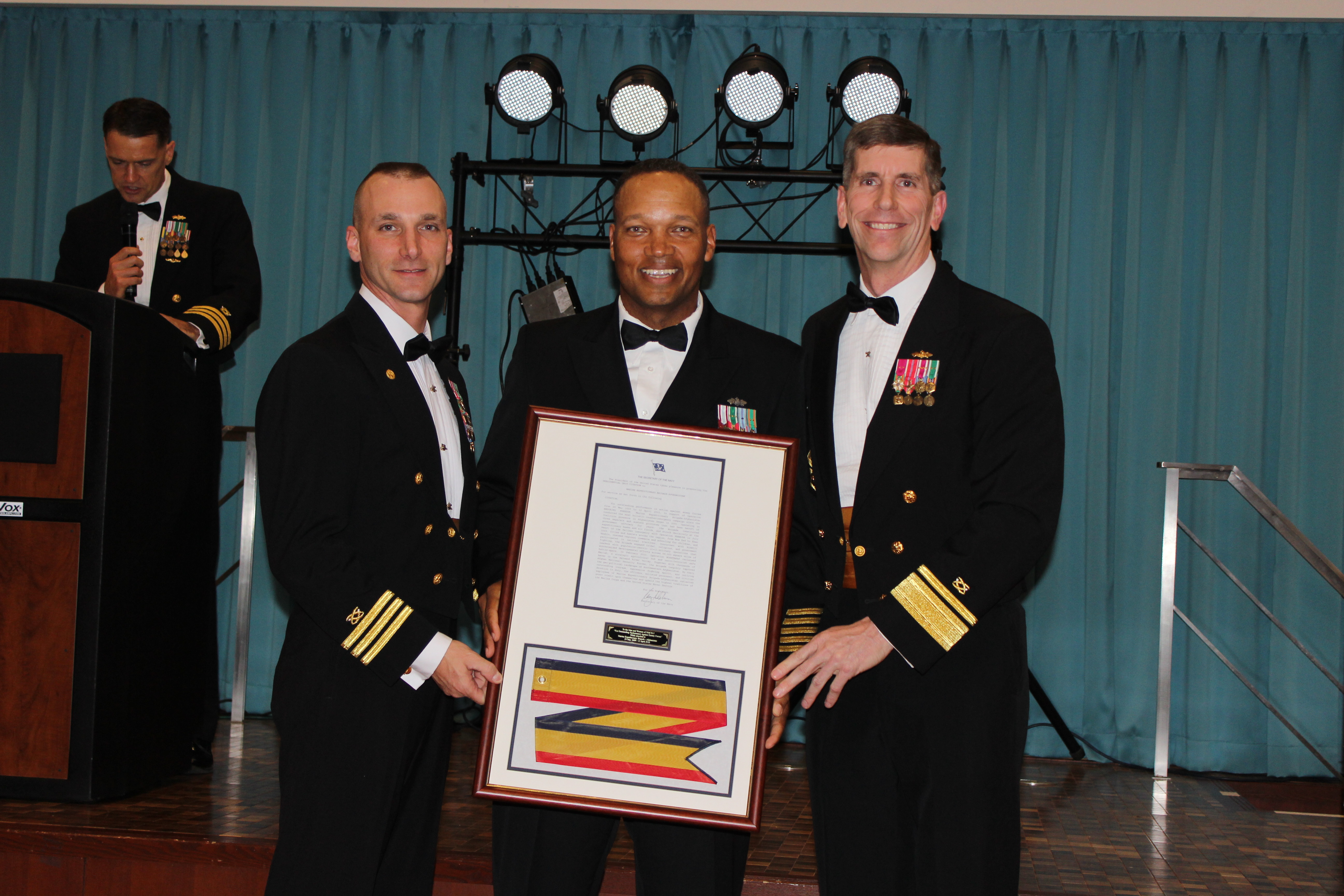 NMCB 5 Receives Presidential Unit Citation > Seabee Magazine > History