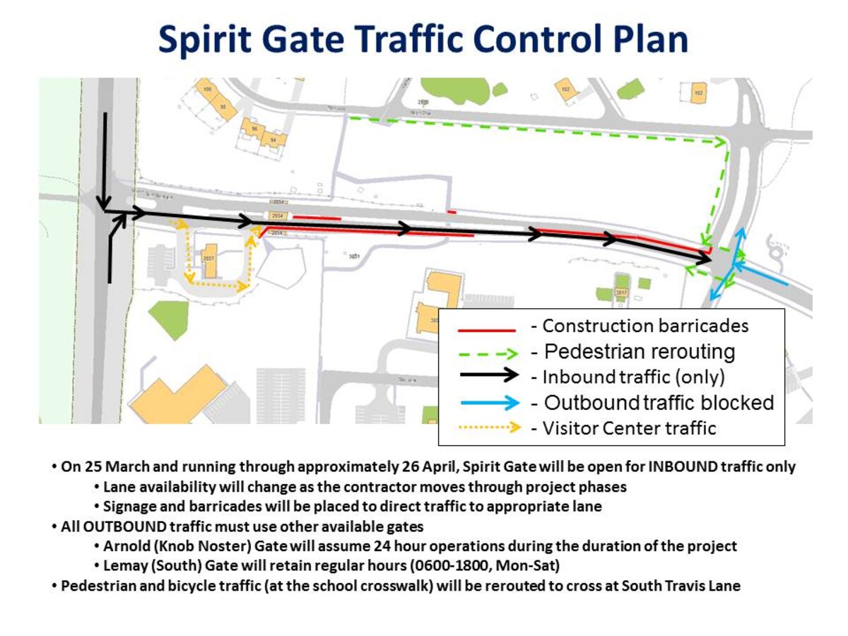 Spirit Gate closing to outbound traffic > Whiteman Air Force Base ...