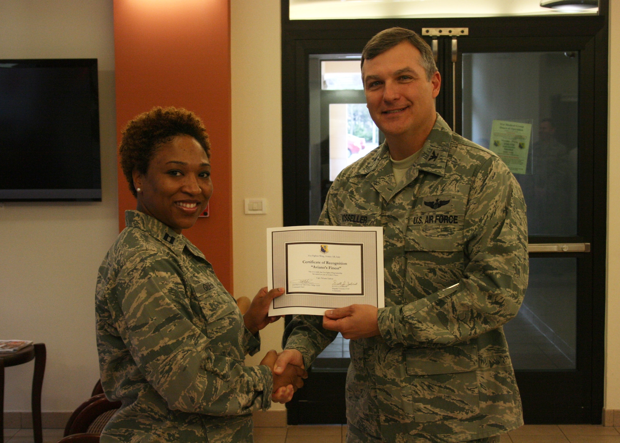 Aviano's finest: Master Sergeant-Captain Category > Aviano Air Base ...