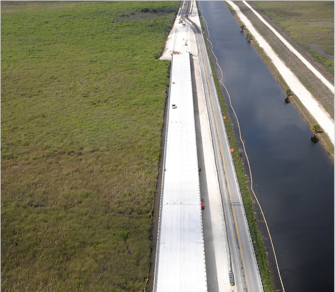 Completion of critical project milestone celebrated for Tamiami Trail ...