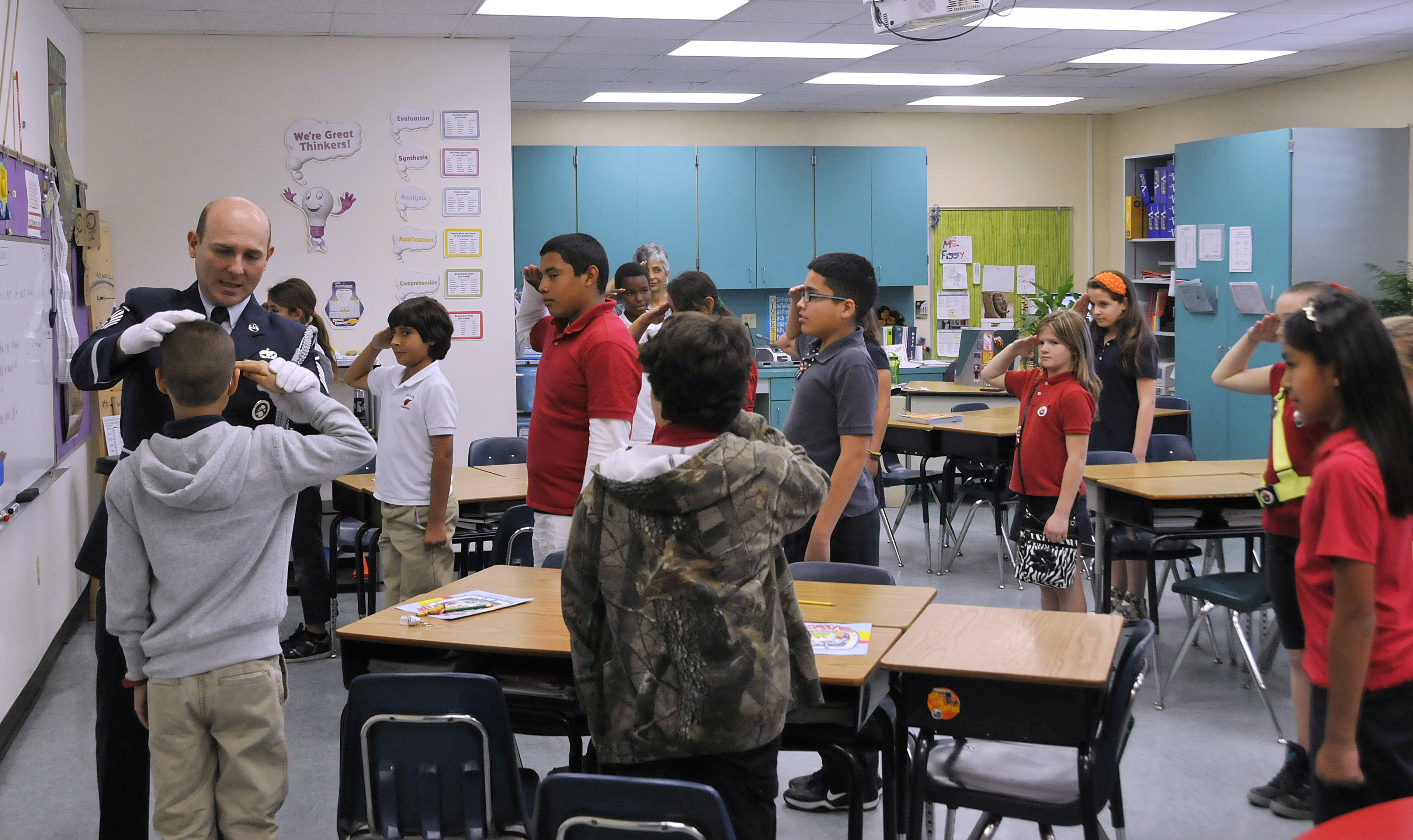 Homestead Airmen participate in Redland Elementary career day ...