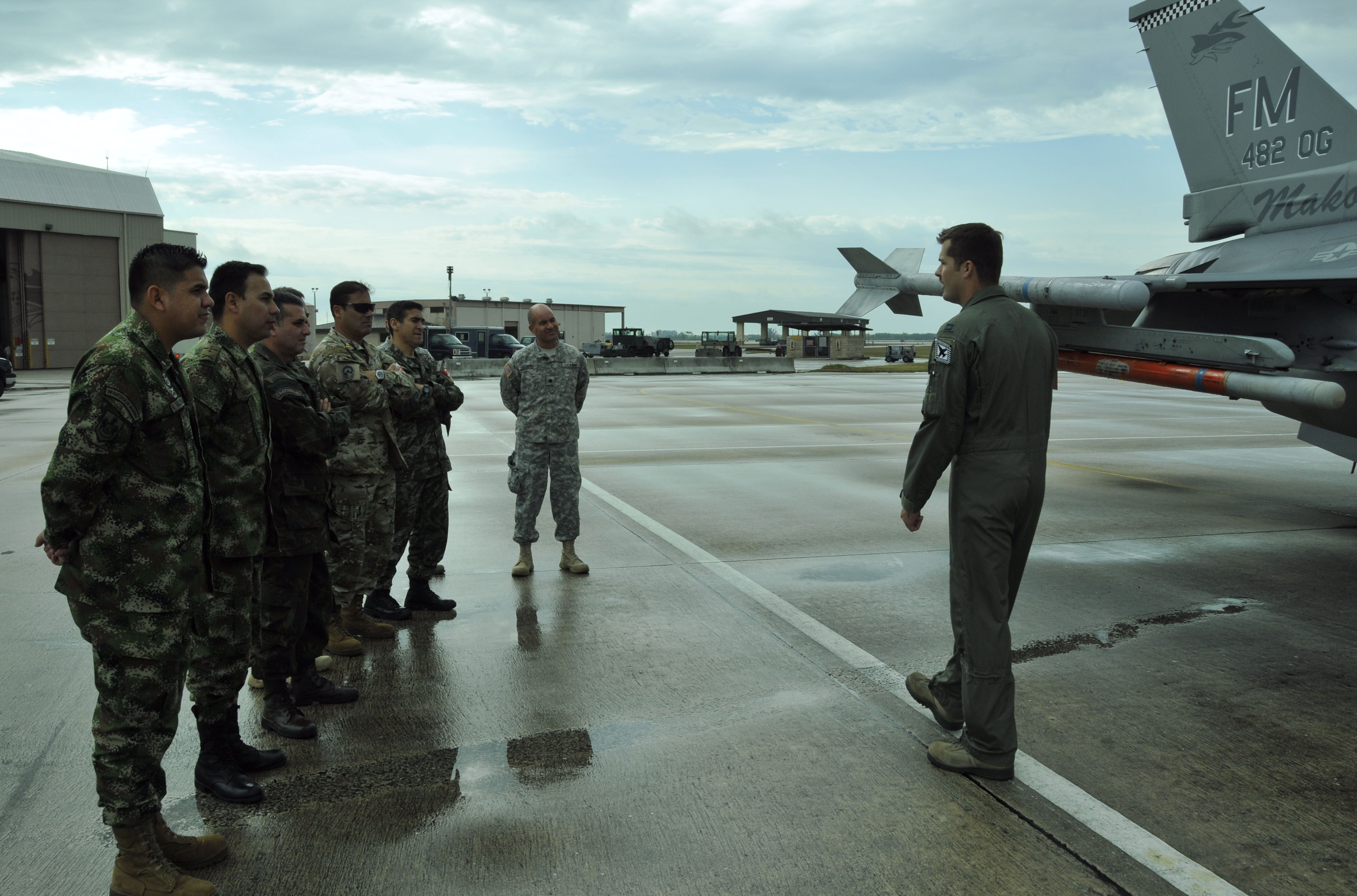 Partner nation officers visit Homestead ARB > Homestead Air Reserve ...