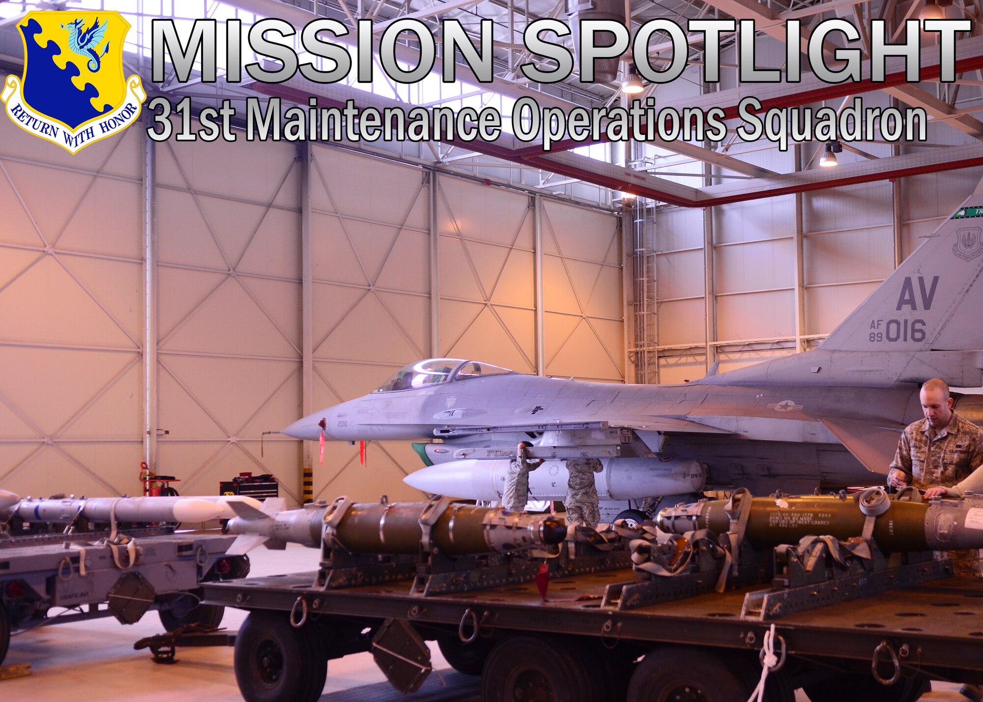 Mission Spotlight: 31st Maintenance Operations Squadron > Aviano Air ...