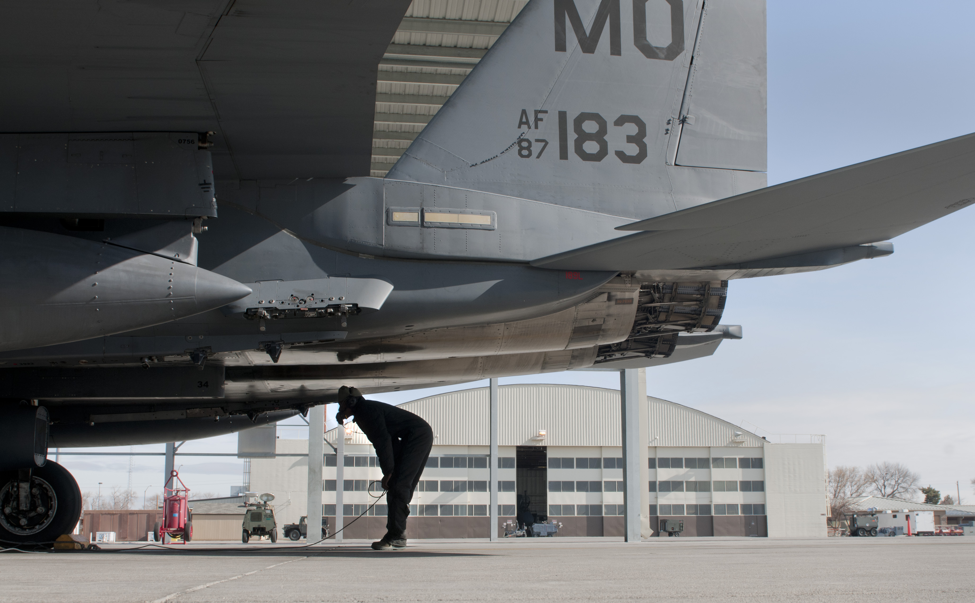 Safety inspections ensure aircrew safety > Mountain Home Air Force Base ...