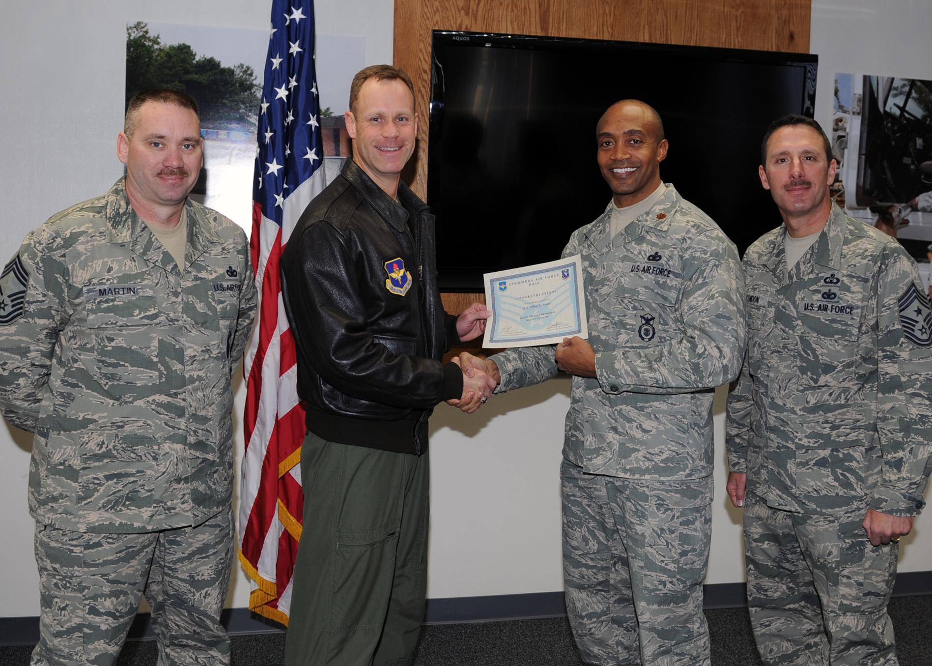 Three receive senior airman Below-The-Zone > Columbus Air Force Base ...