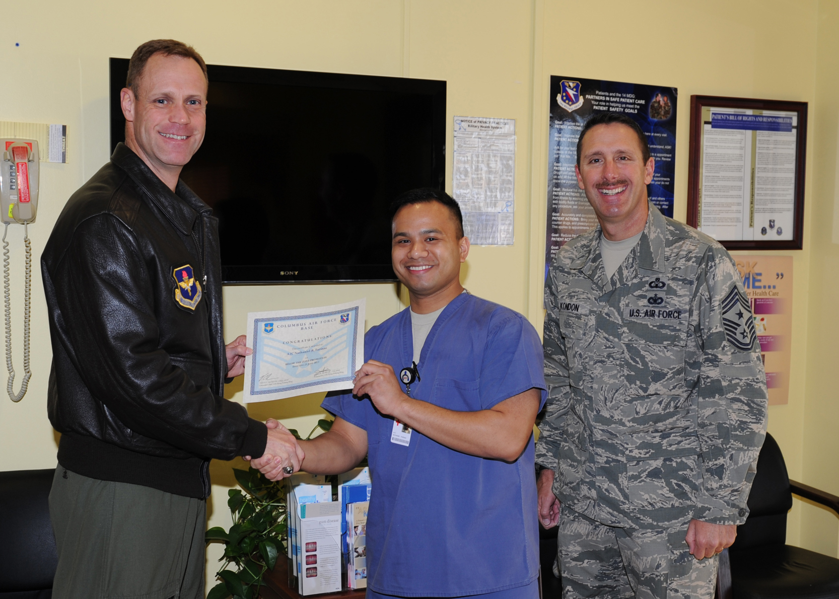 Three receive senior airman Below-The-Zone > Columbus Air Force Base ...