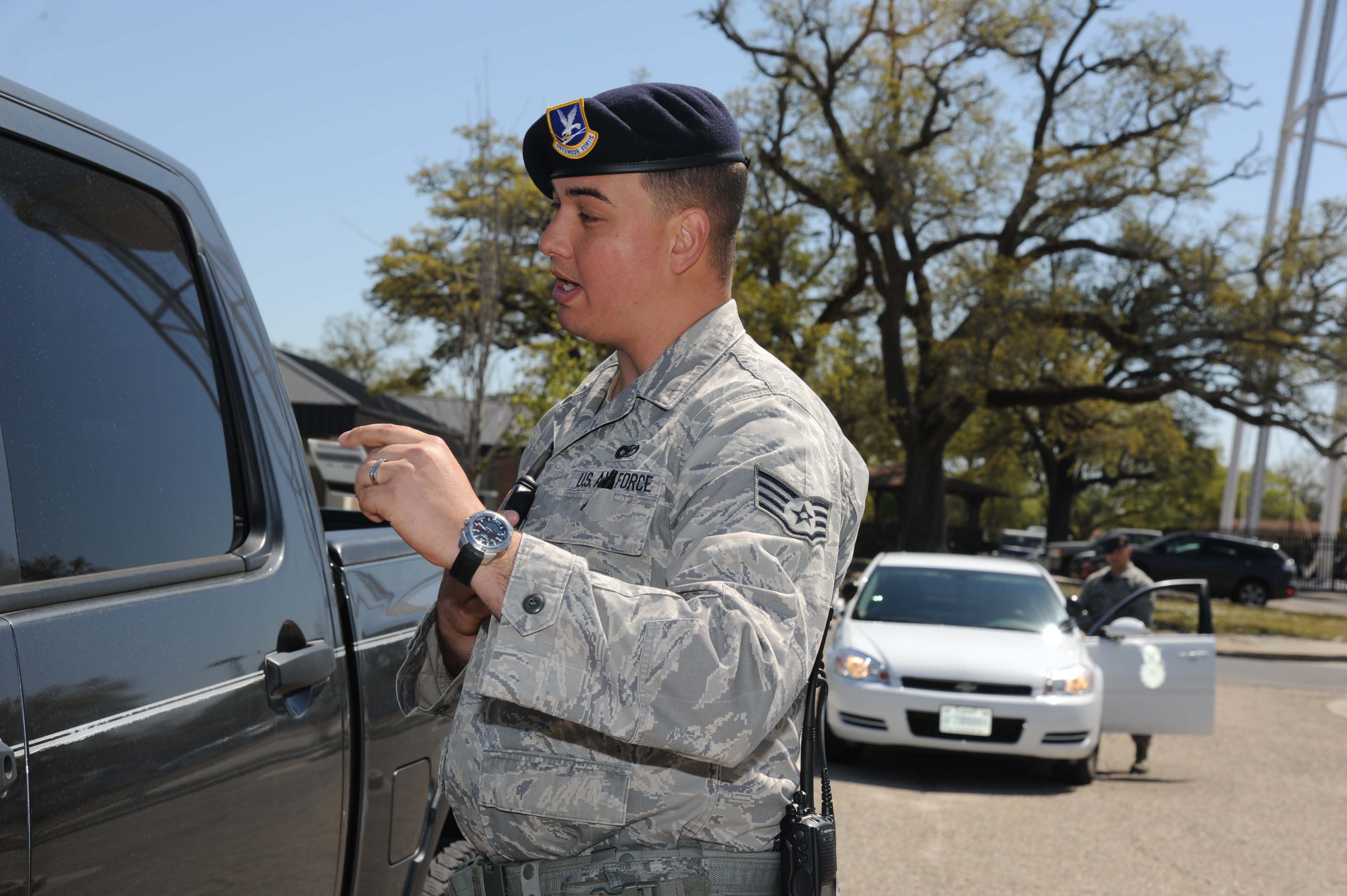 Patrol the streets with security forces > Keesler Air Force Base > Display