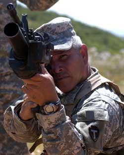 Ground pounders: 11B school puts 'Infantry' in 36th Infantry Division ...