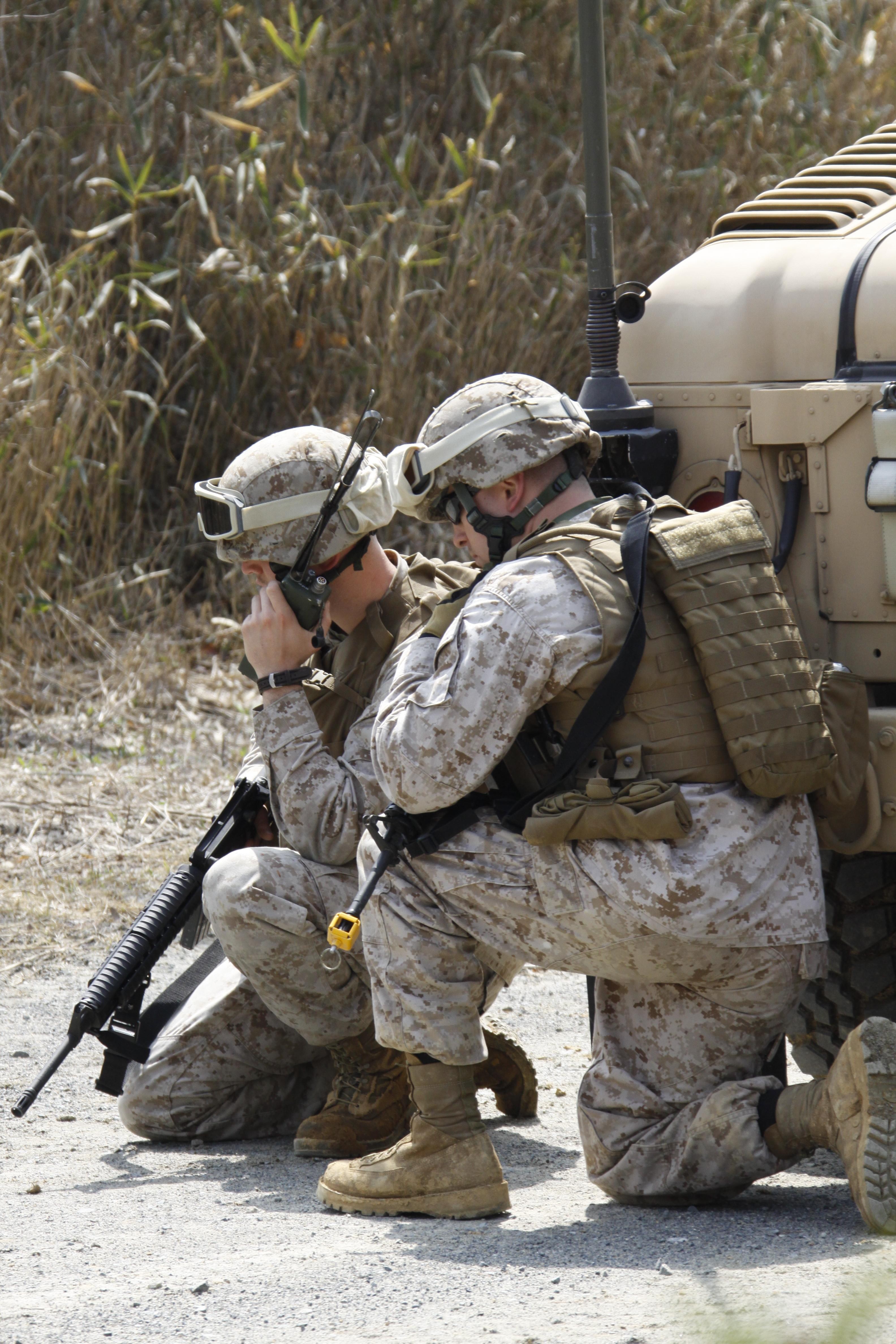 Rain or light, day or night, Marines train during Exercise Thunder Horse